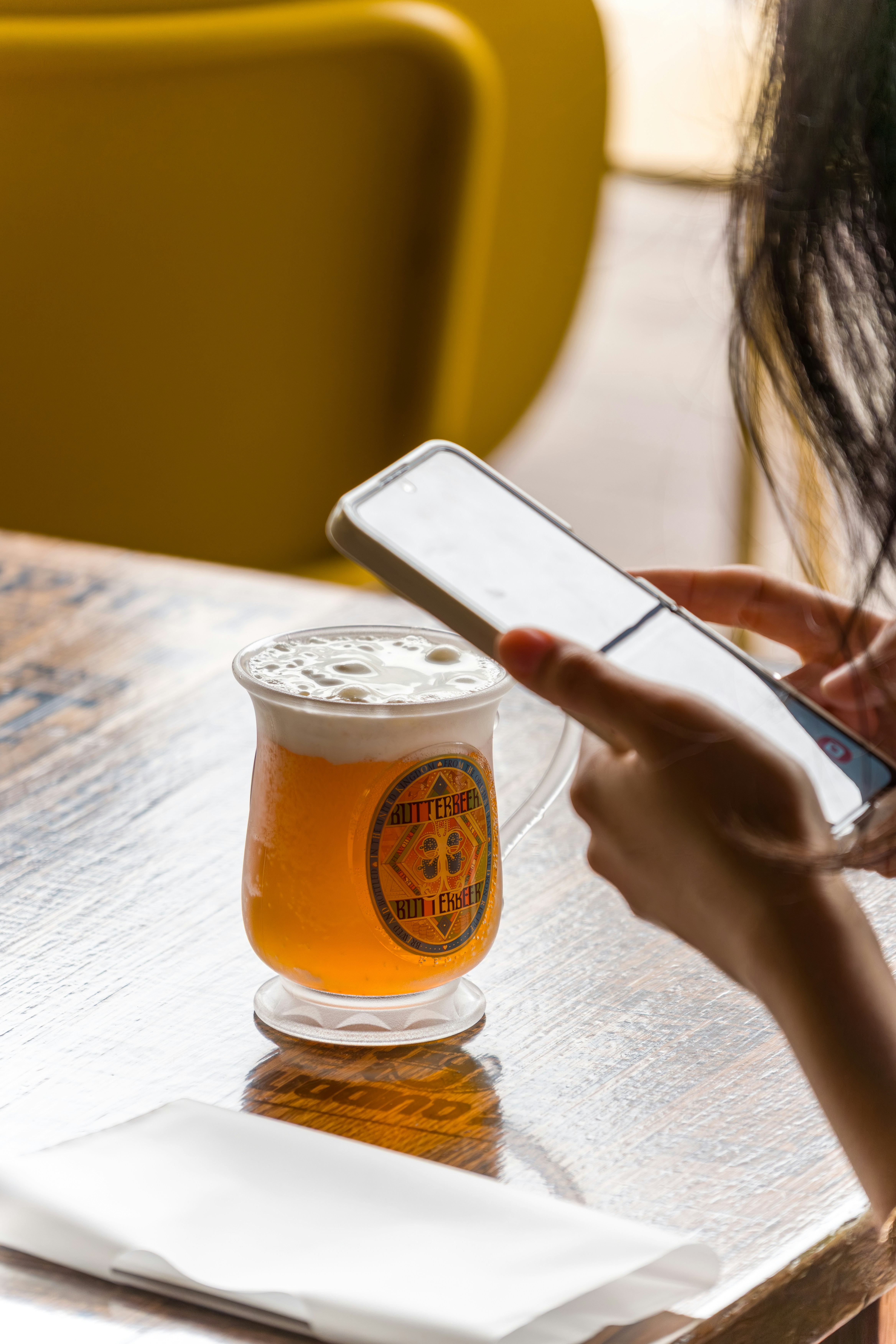 Golden Glow: A Craft Beer and a Glance at the Screen