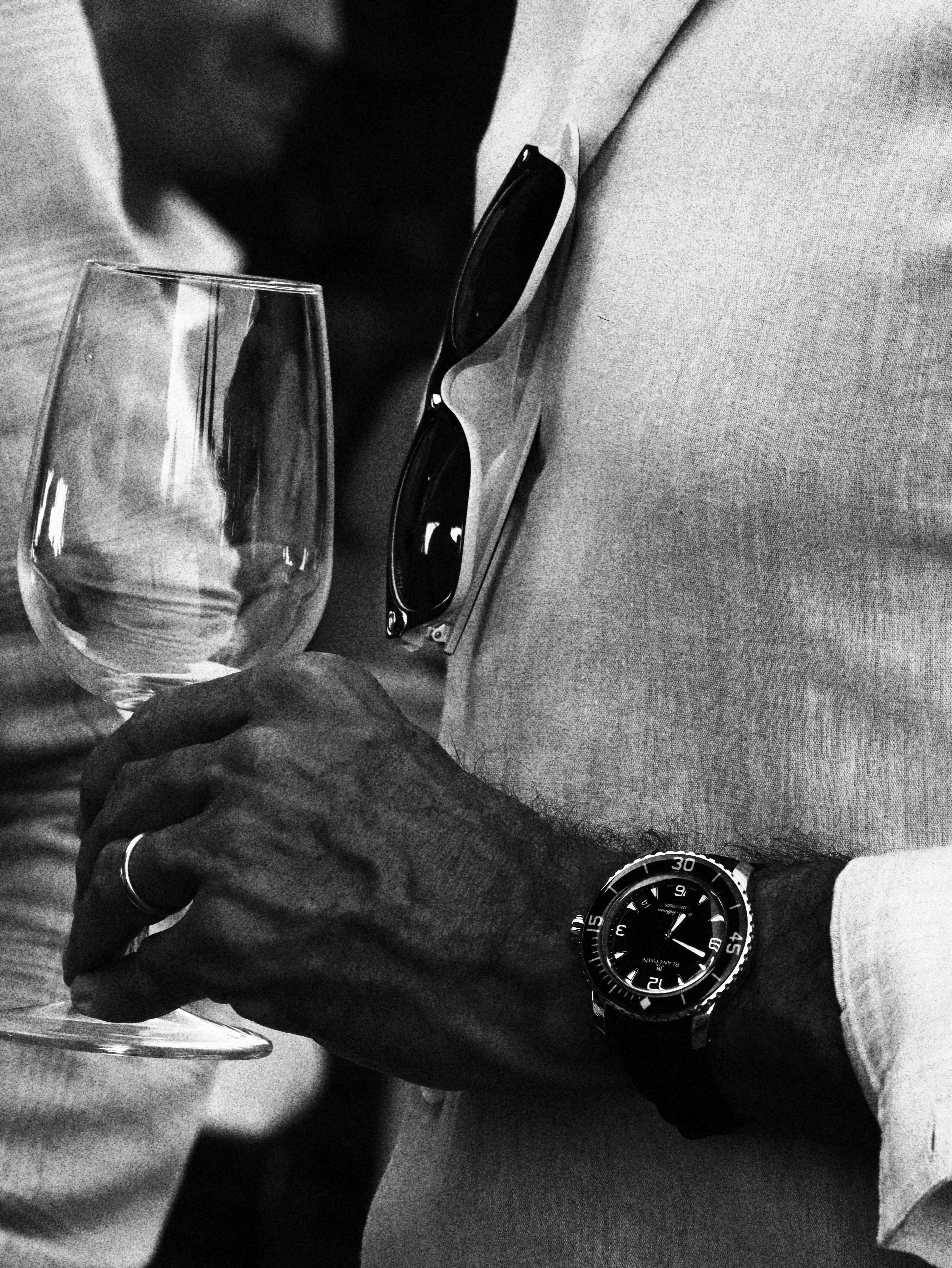 Glimmer in the Glass: A Moment of Quiet Confidence