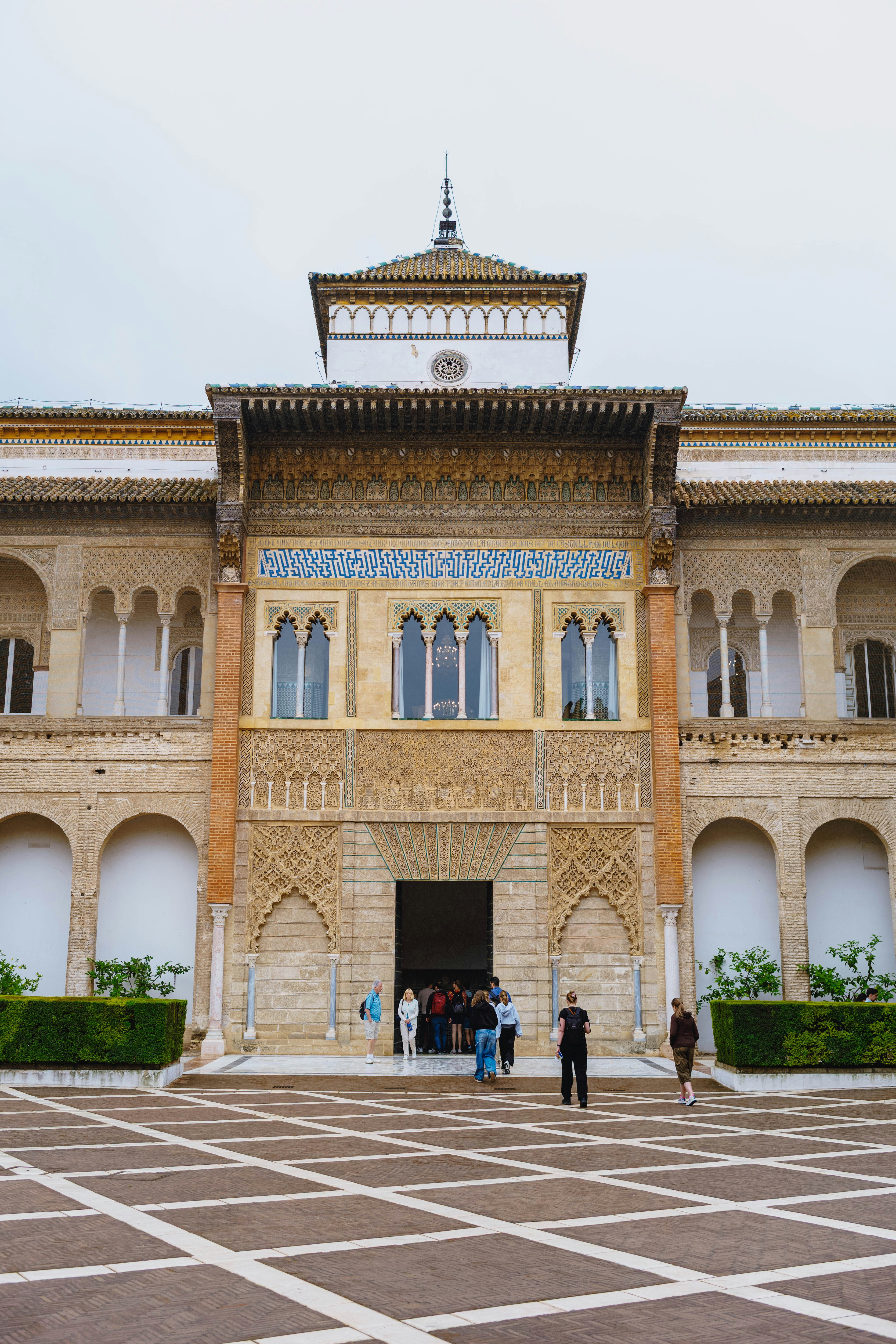 Gate of Echoes: Ornamented Archway Welcoming Visitors