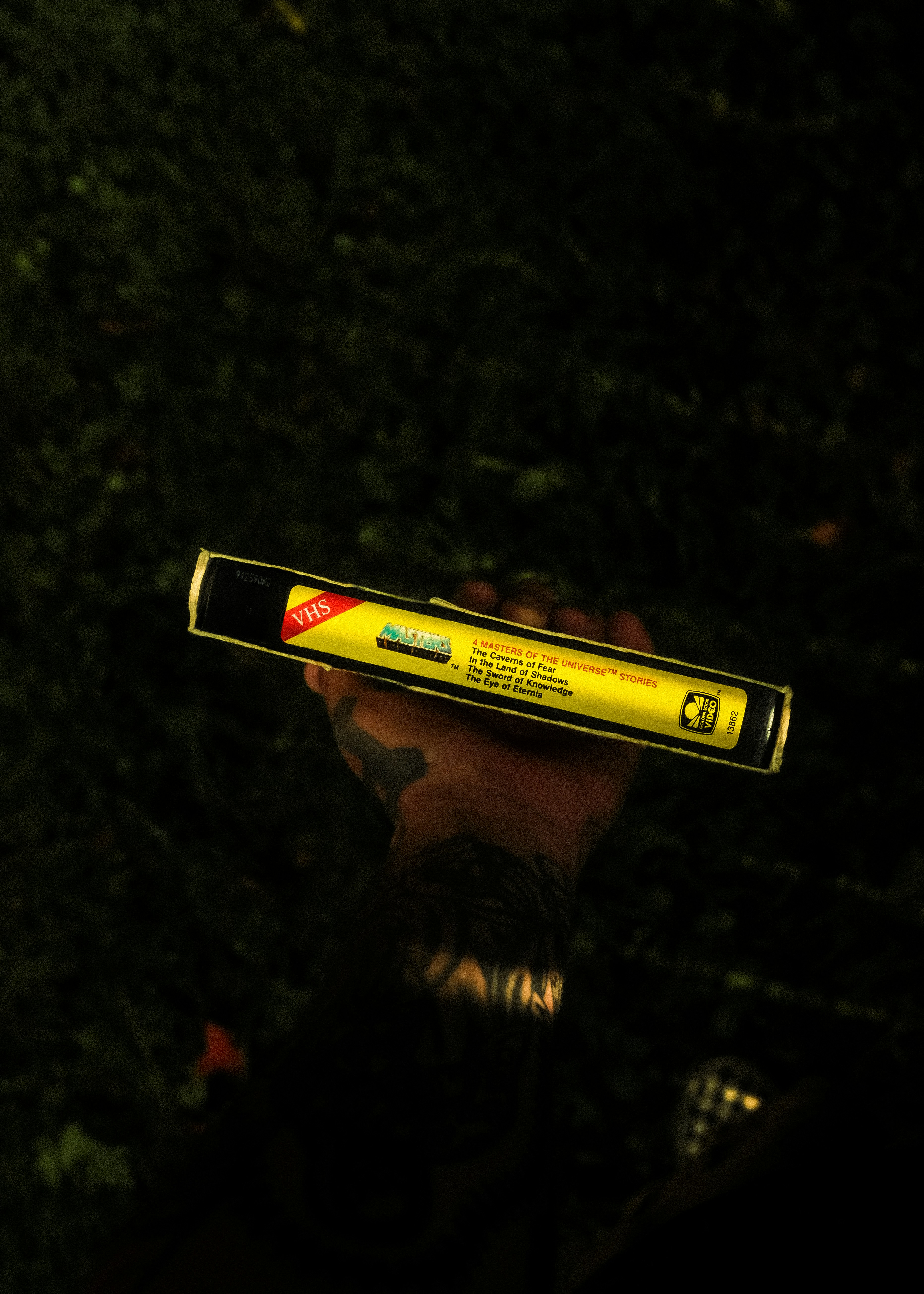 Glowing VHS in the Dark: A Handful of Retro Light
