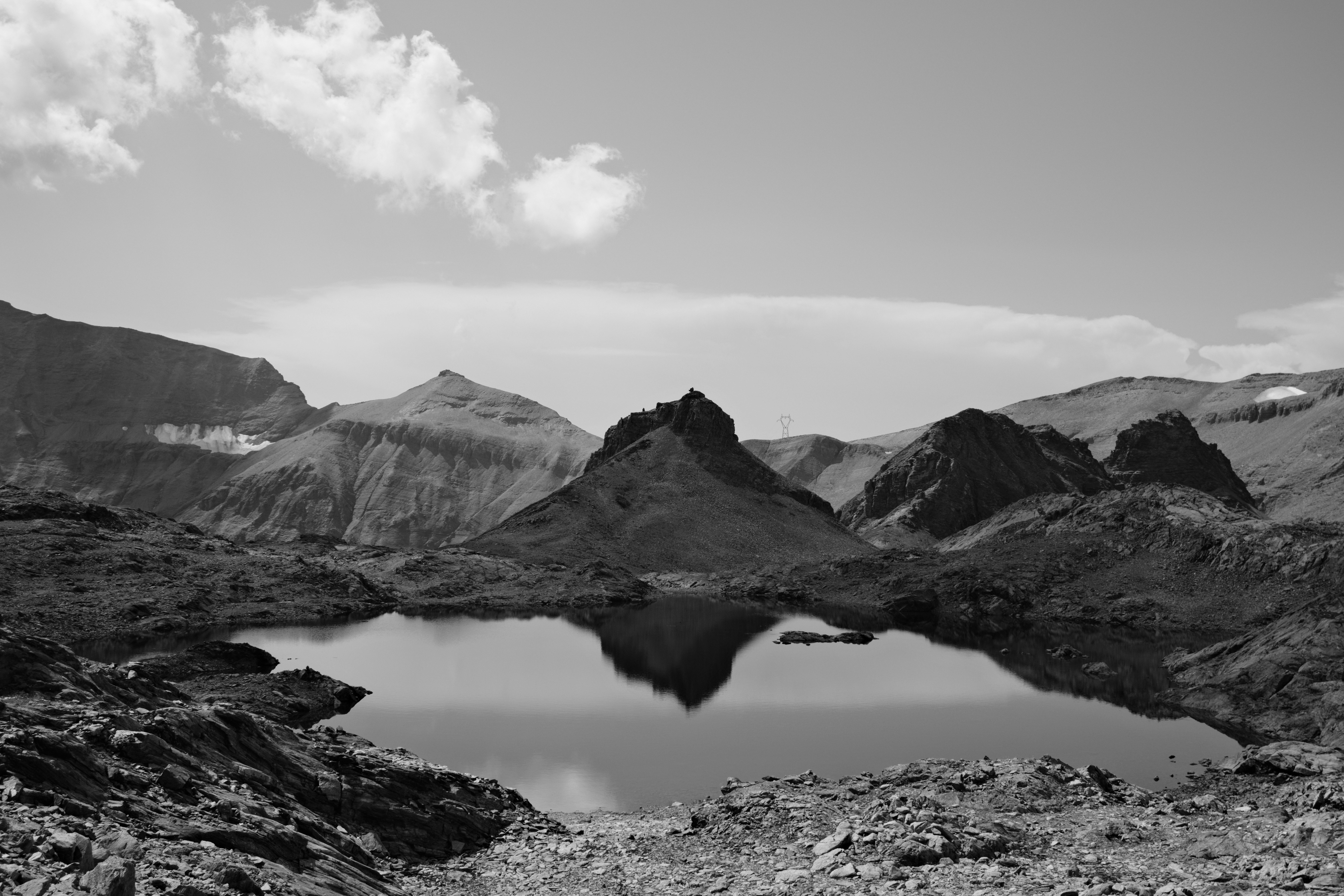 Twin Peaks in a Quiet Basin