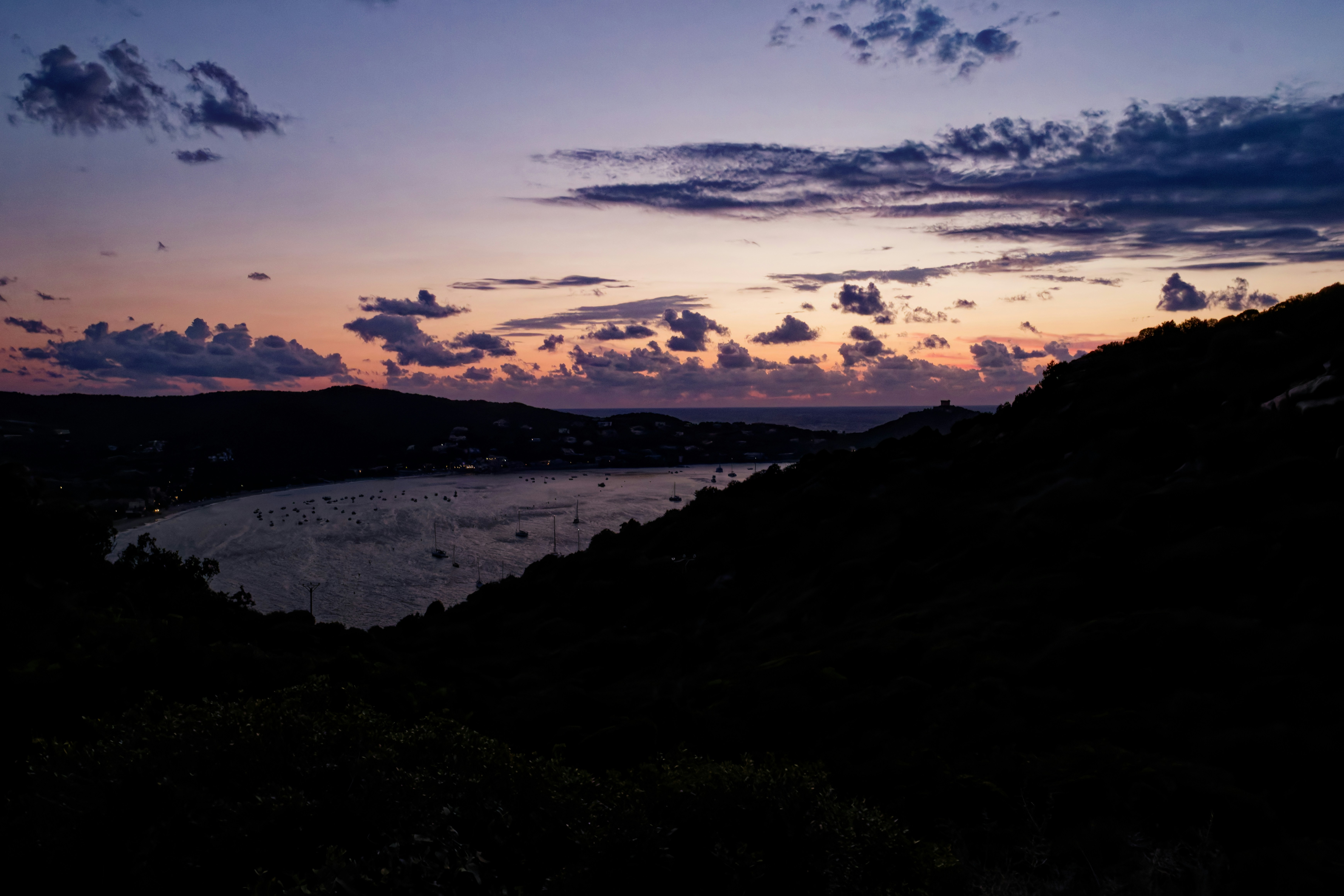 Twilight Coastline: Dusk Over Silent Hills