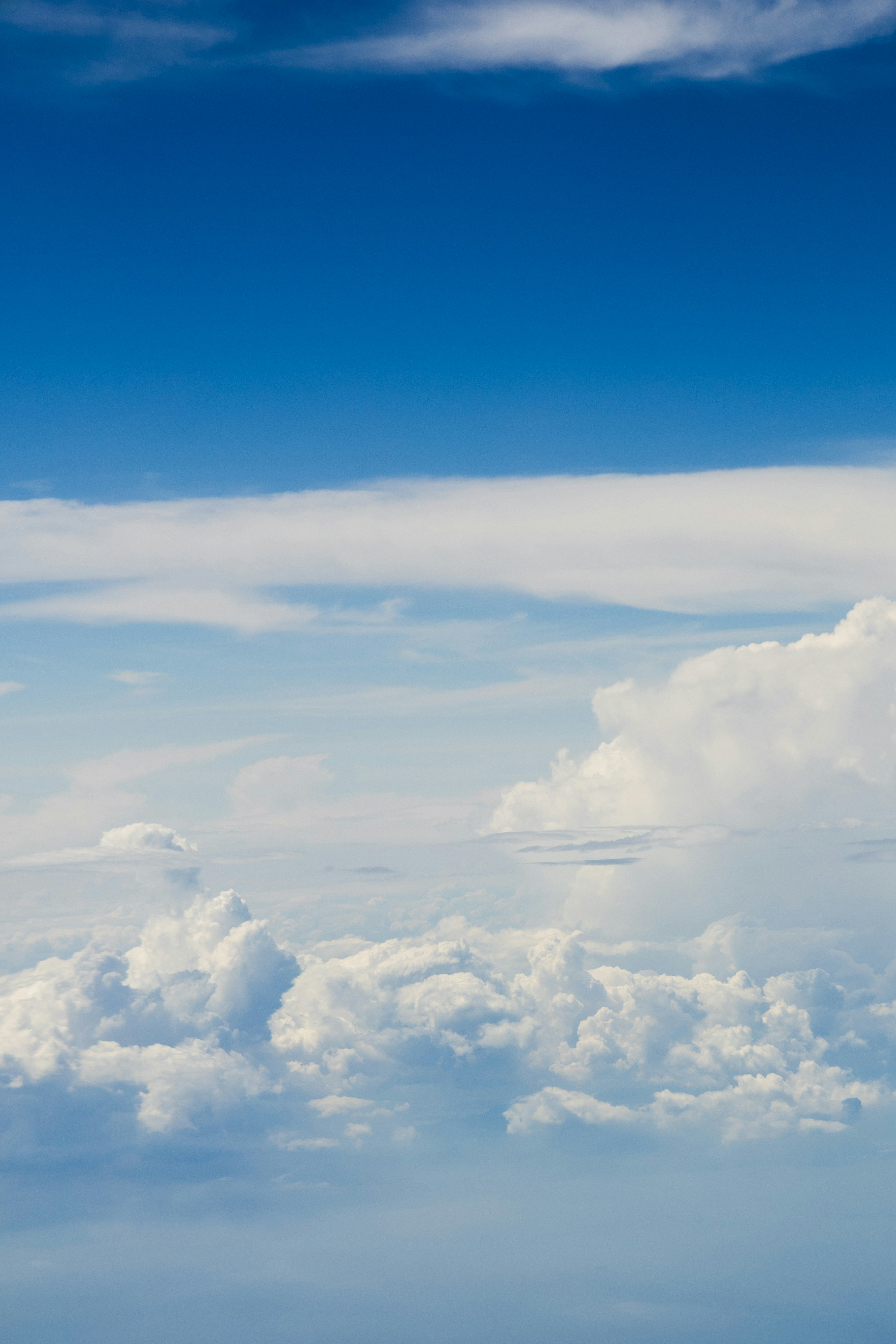 Above the Clouds: A Quiet Layered Sky