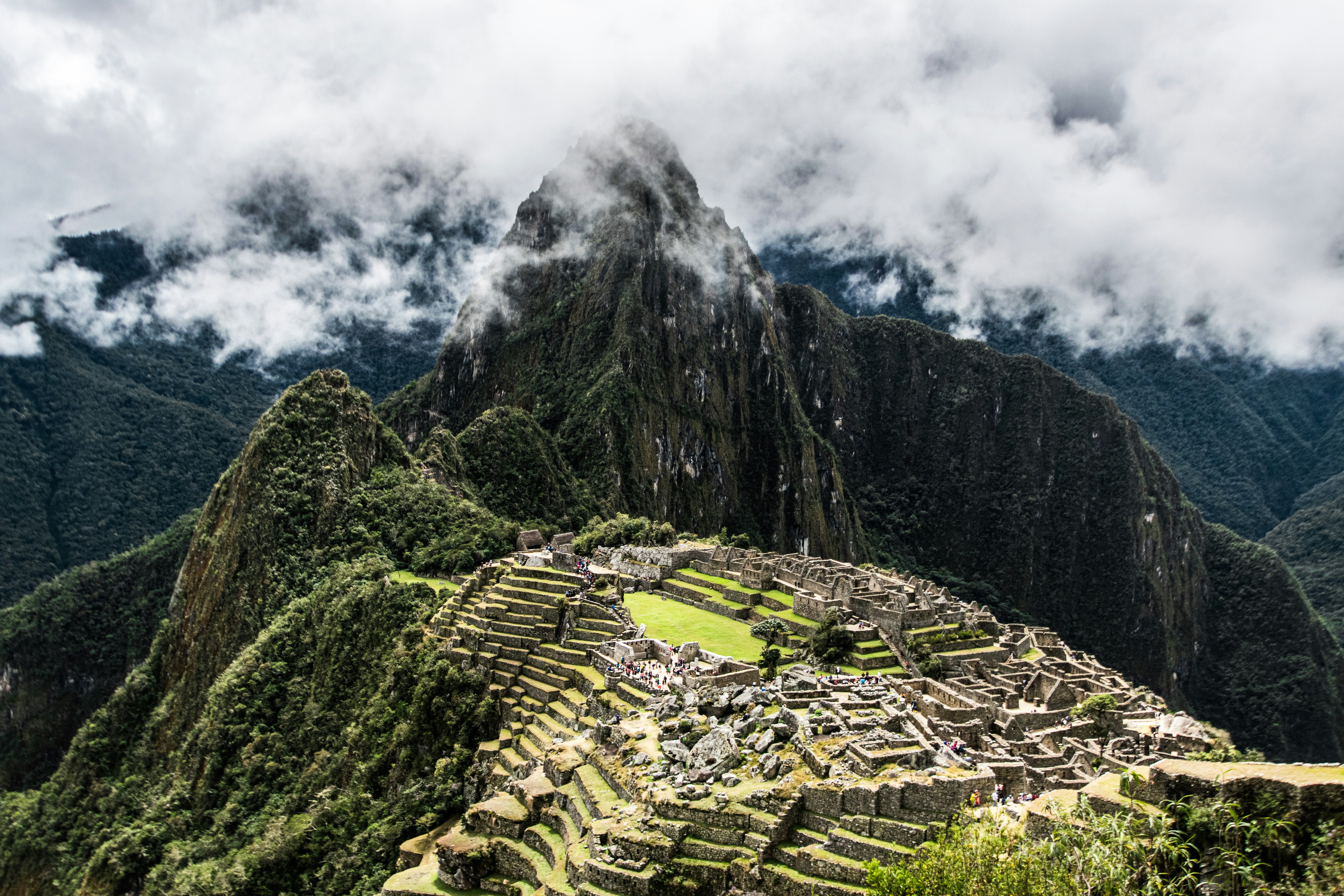 Terraced Summit: The Sunlit Heart of Machu Picchu
