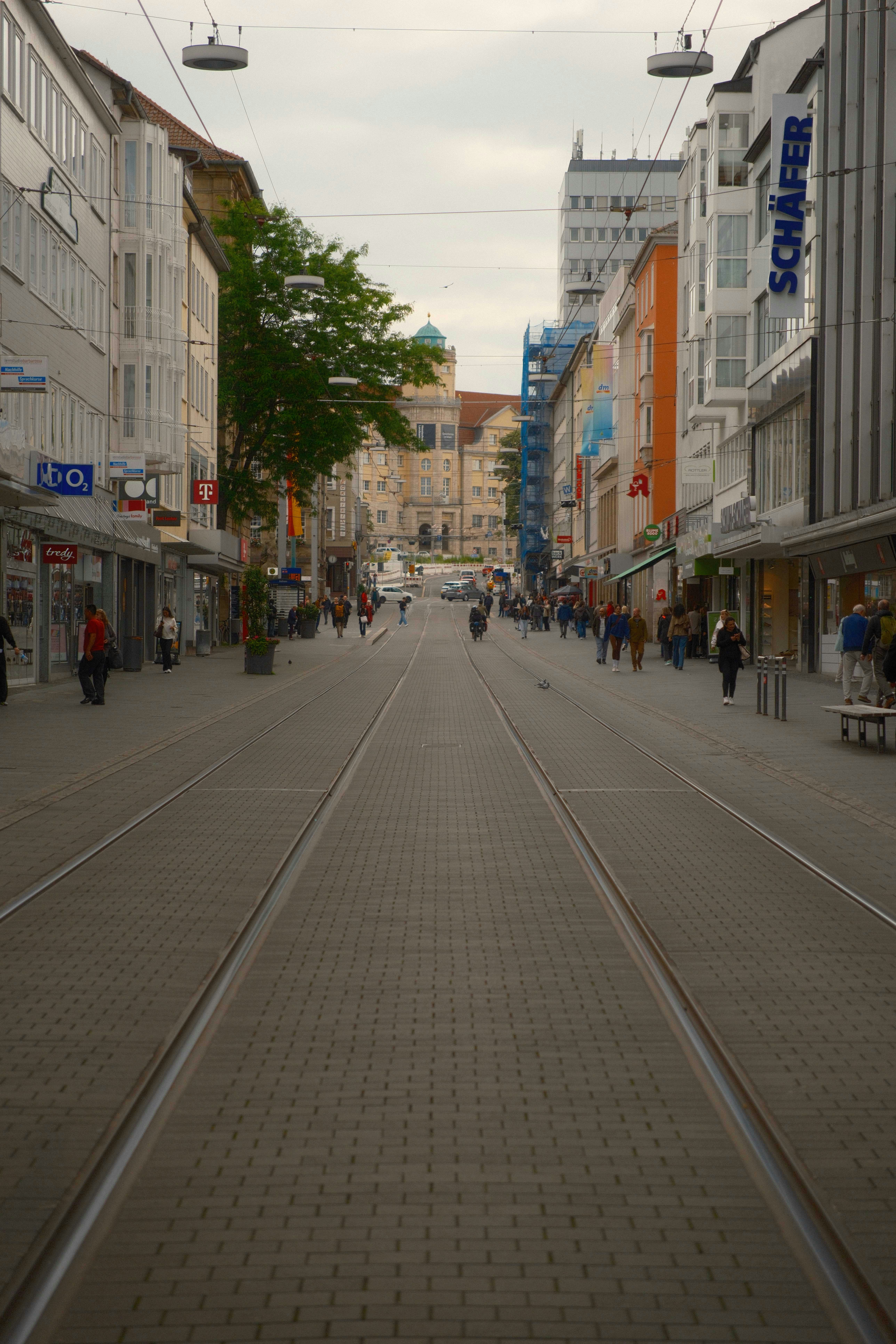 City Ties: A Streetcar Walk Through a Pedestrian Arcade