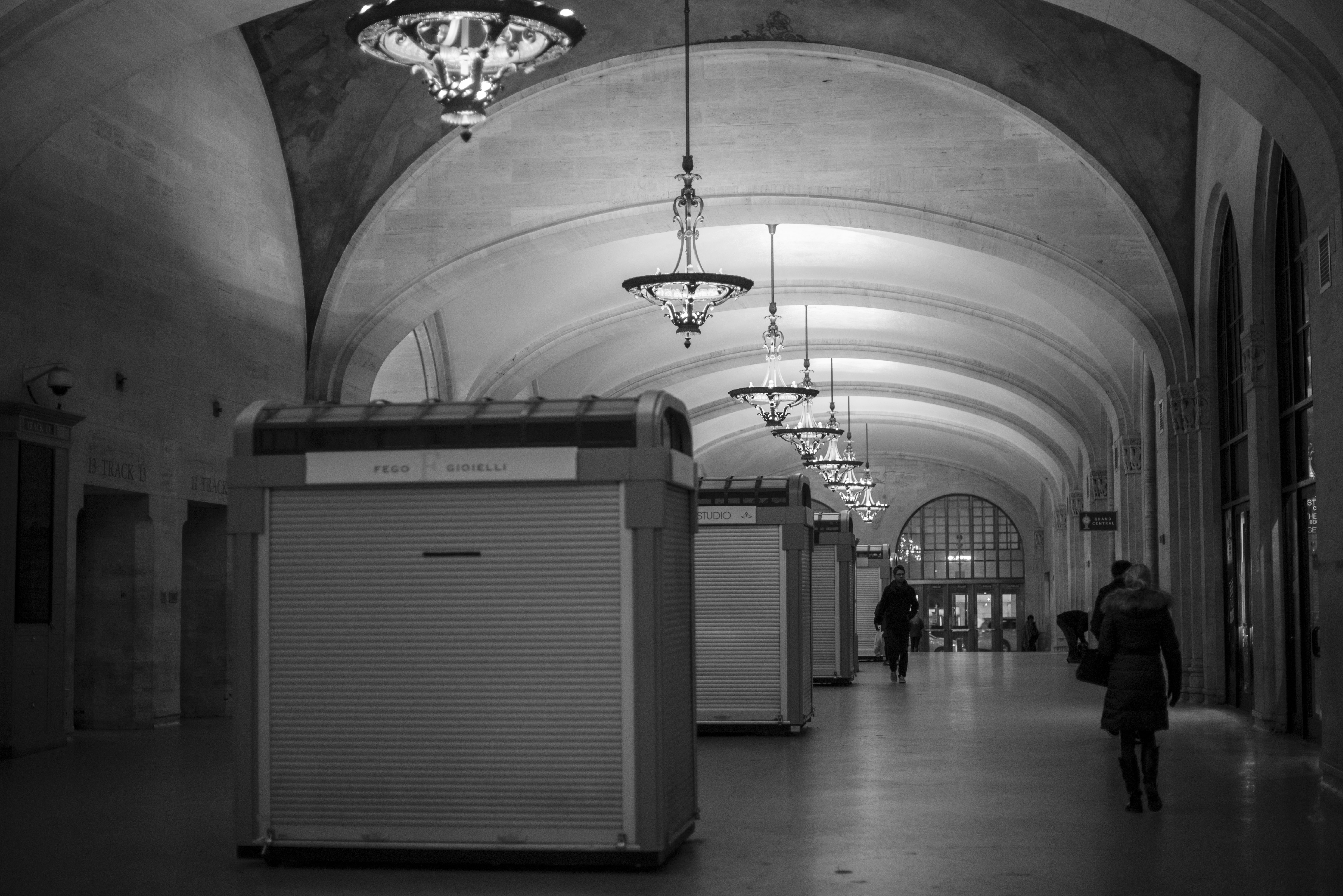 Midday Quiet in a Grand Hall