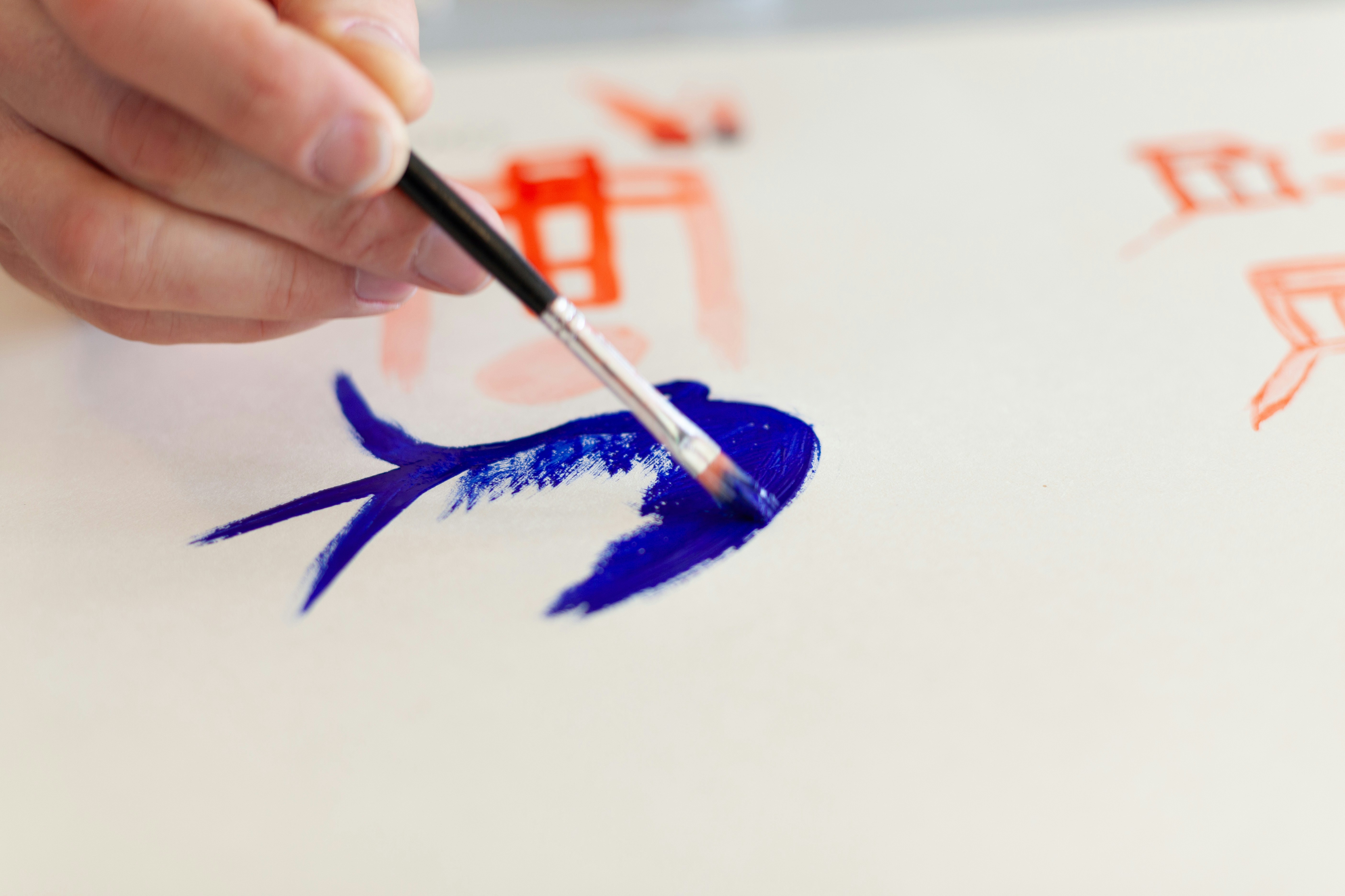 Brushstrokes of Ink: A Hands-on Moment of Calligraphic Art