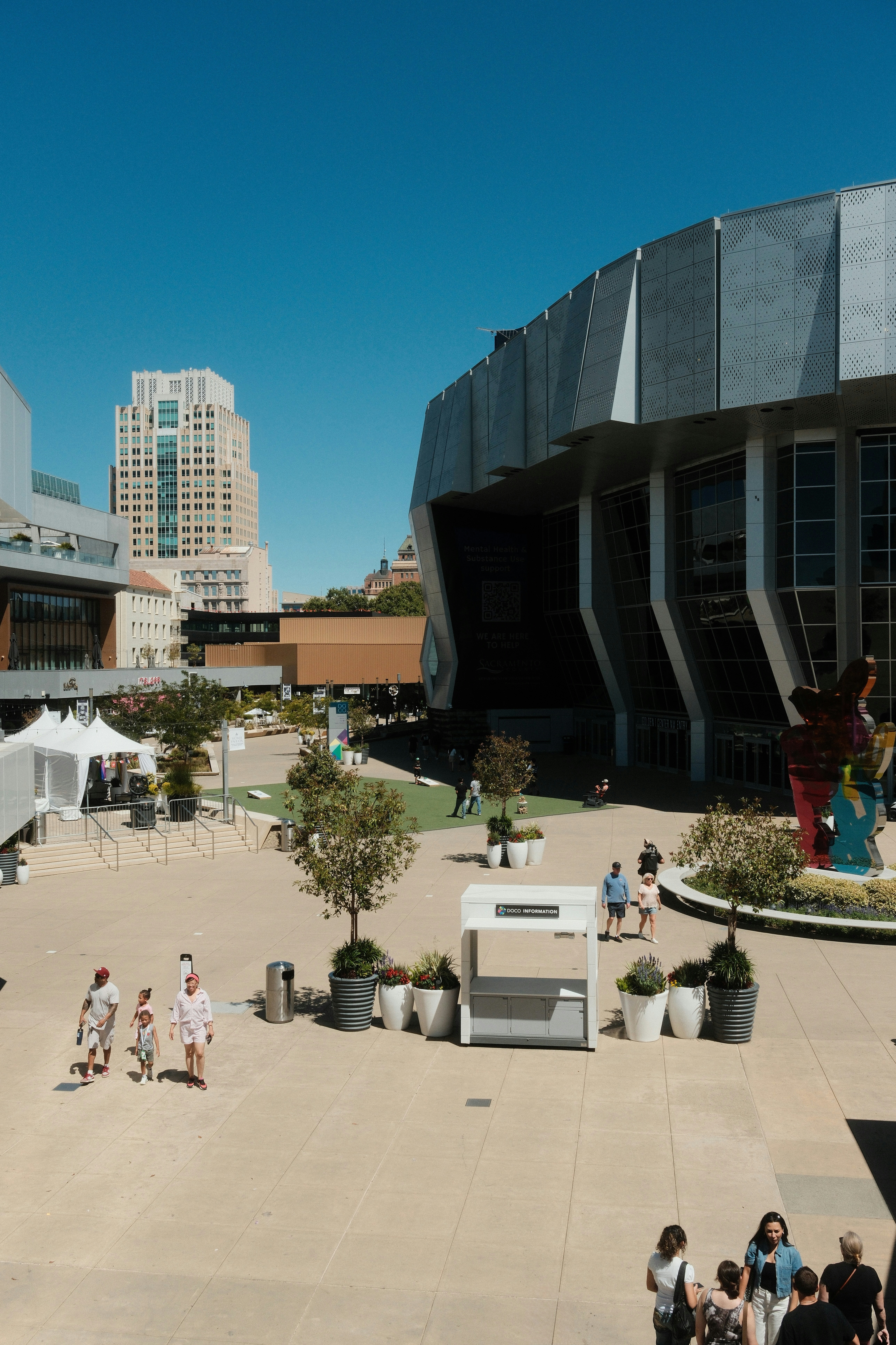 Urban Arena: Angular Facade and Courtyard Pulse