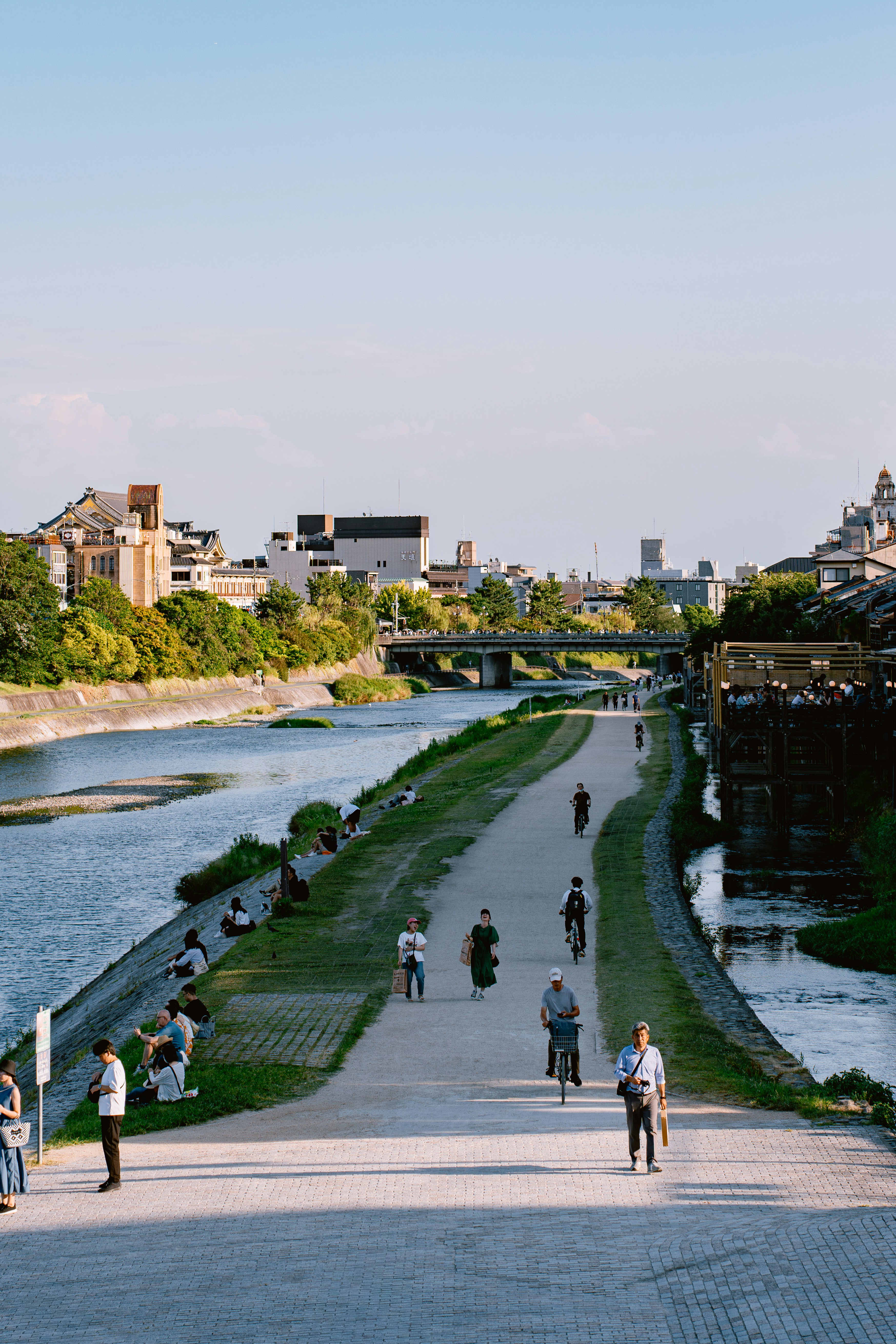 Riverside Pathway: A Quiet Walk Through an Urban Canal