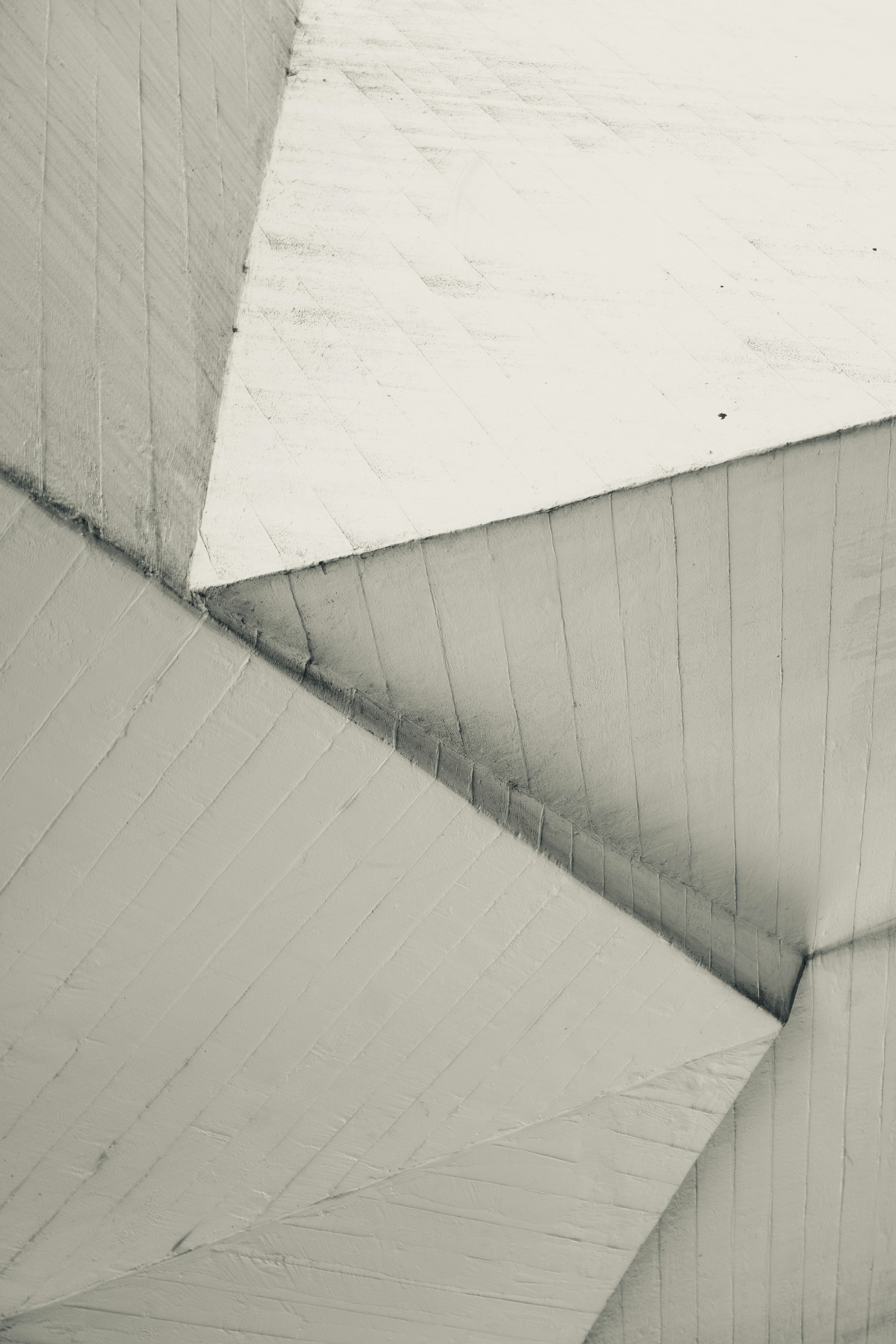 Geometric Ridges: An Abstract Cement Canopy