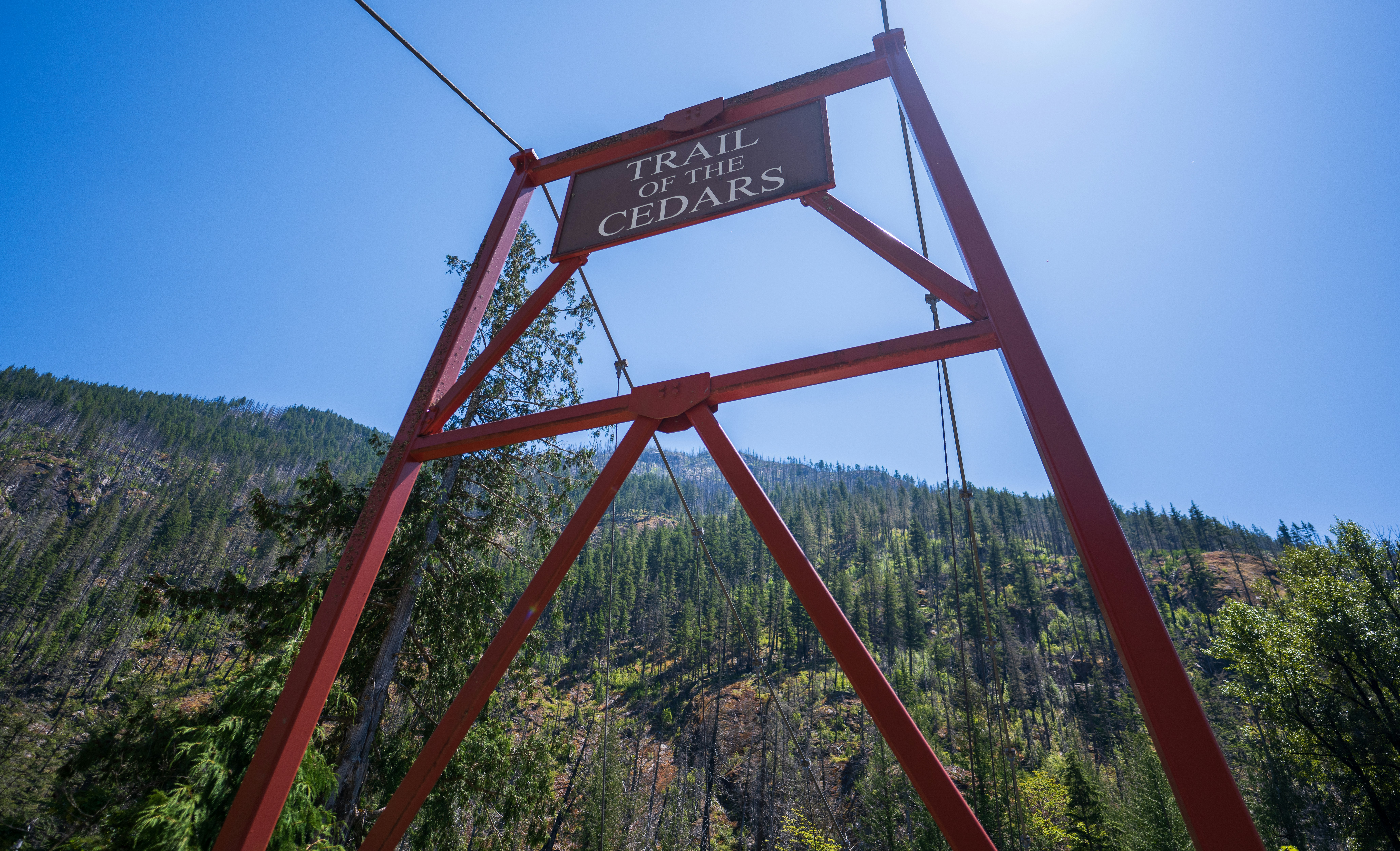 Gateway Over the Cedar Trail