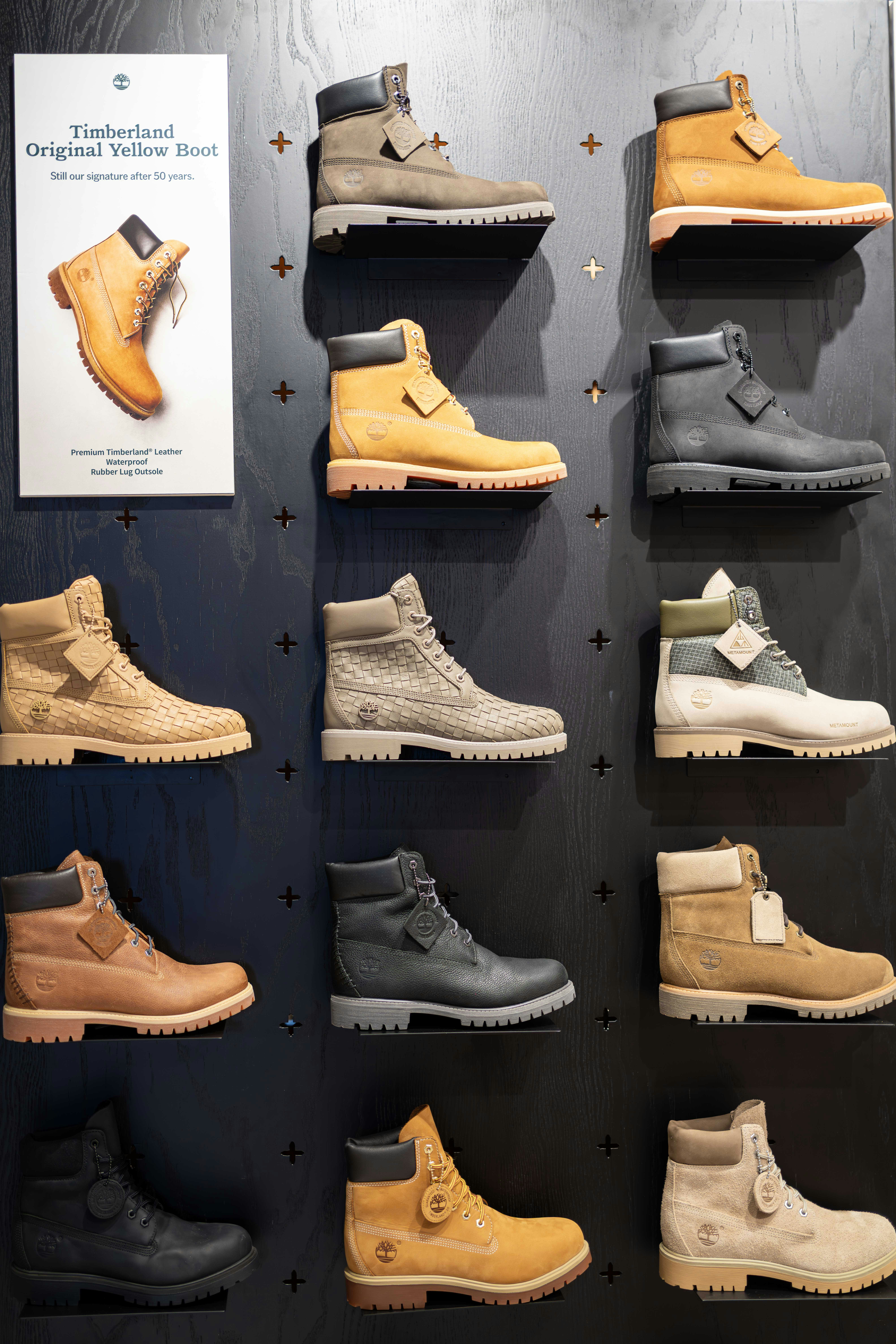 Timberland Boots Gallery: A Vertical Mosaic of Nubuck and Knit Boots