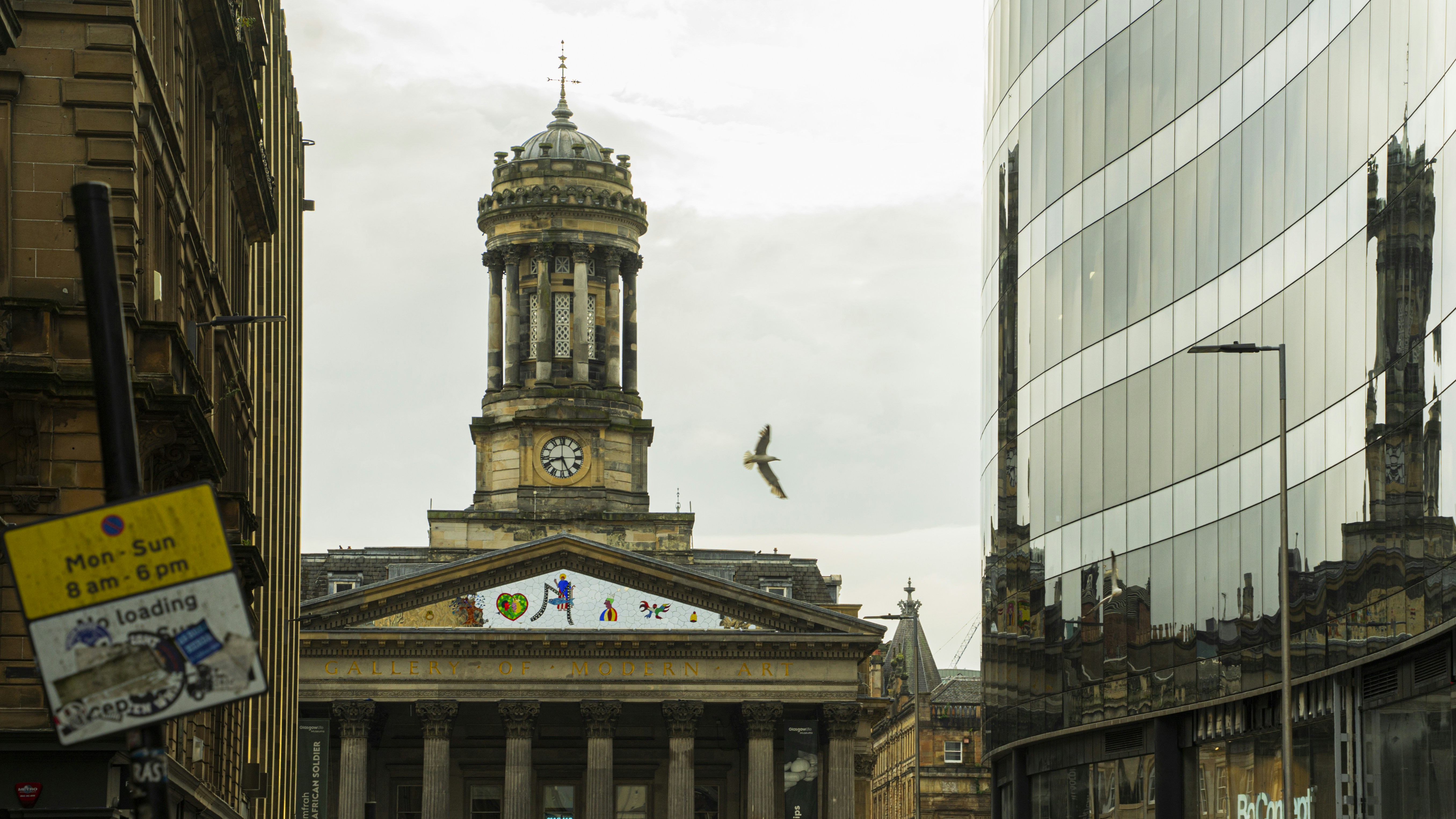 Clocktower Symmetry: A City Hall Between Glass and Stone