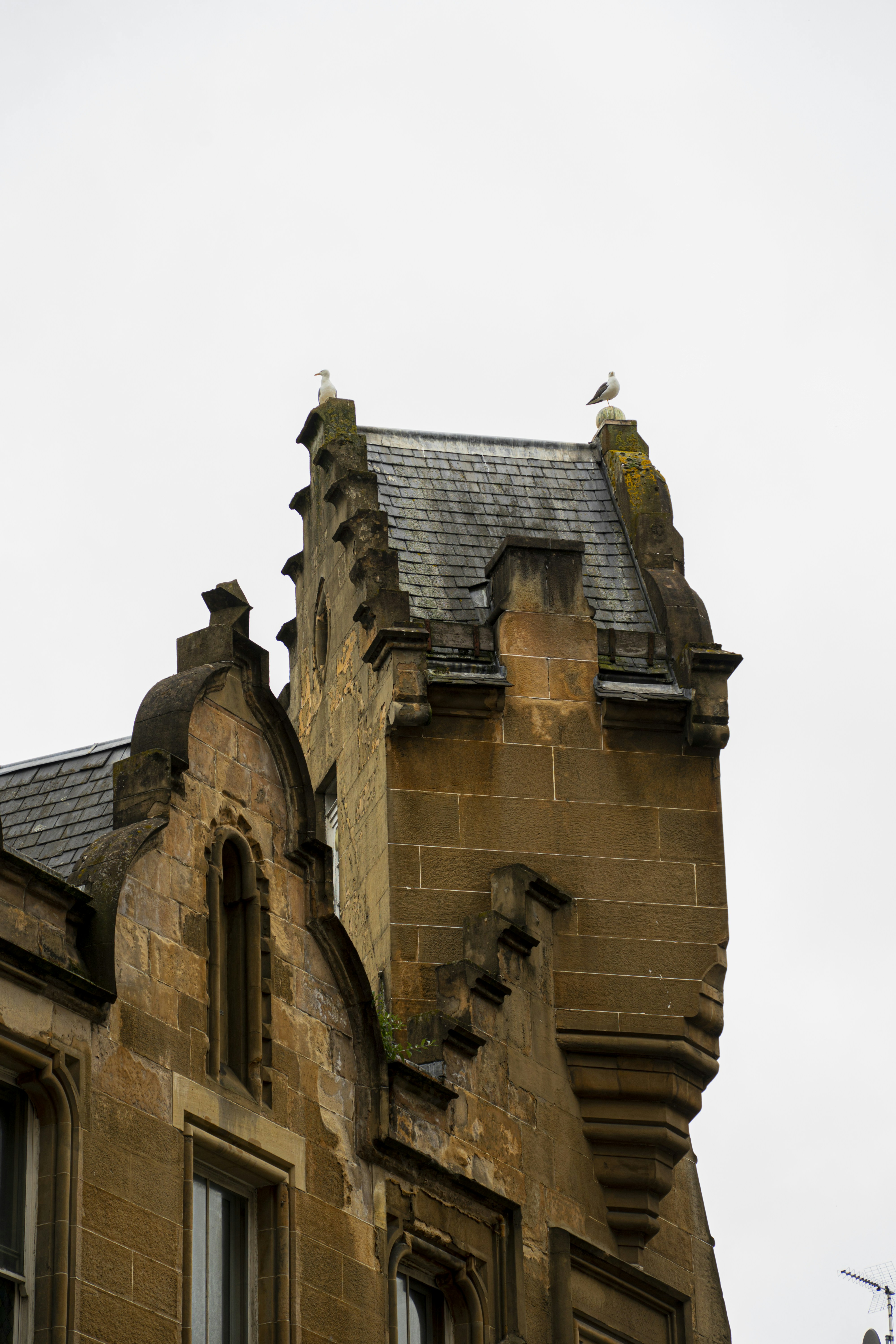 Castle Turret in Warm Stone, Seabreeze Portrait