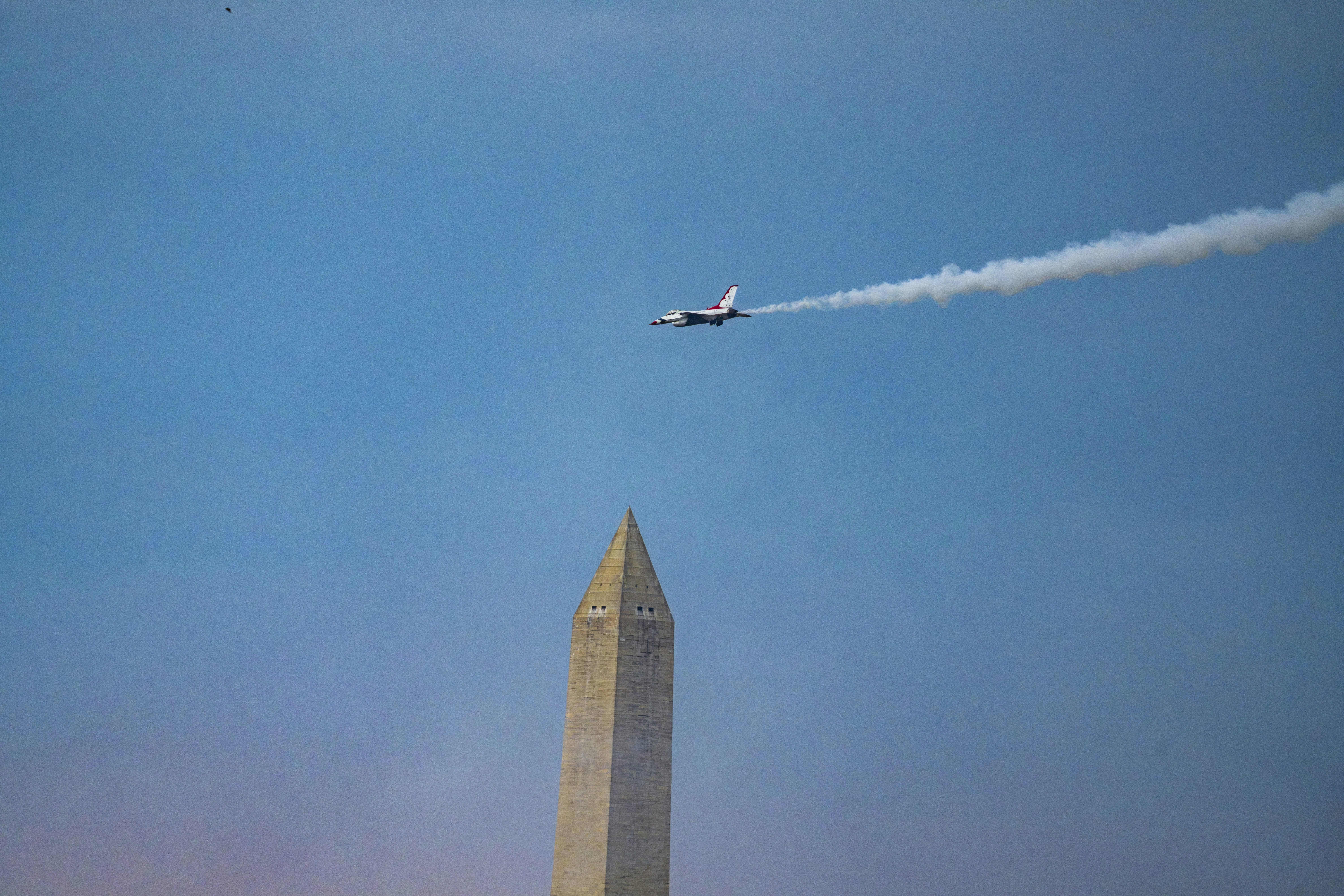 Trailblazer above the Obelisk