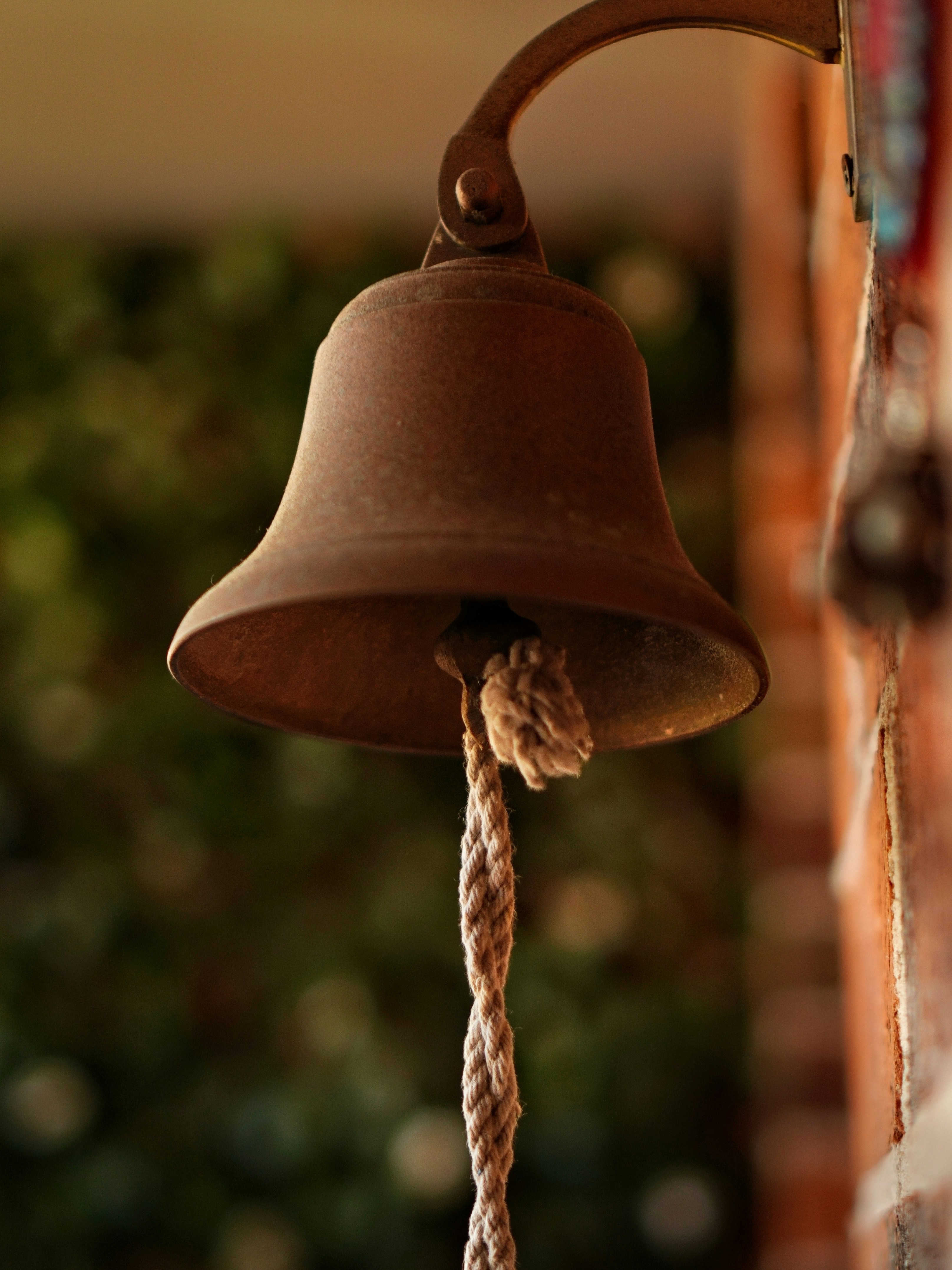 Rustic Bell in Quiet Autumn Light