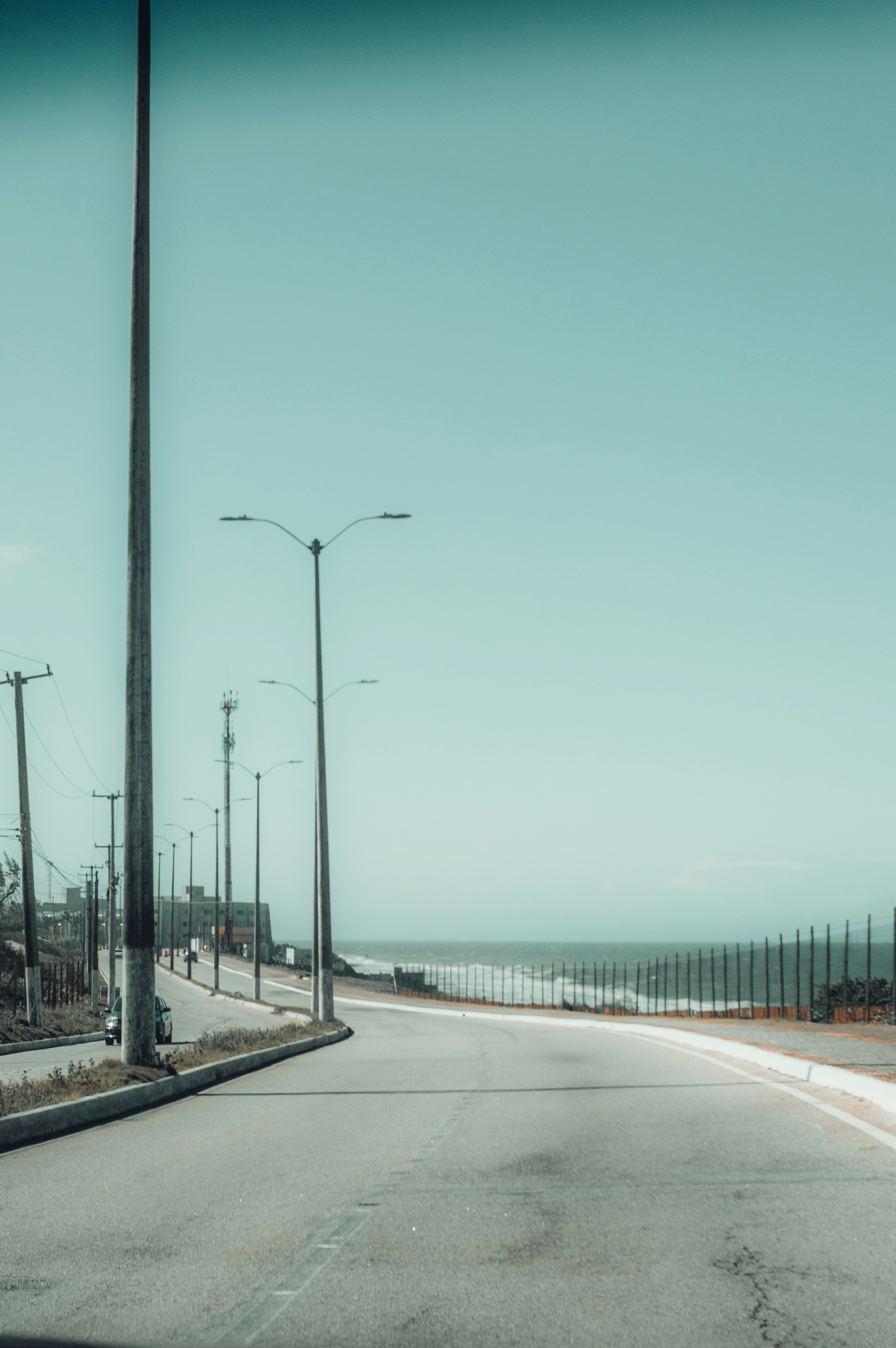 Coastal Boulevard into the Quiet Horizon