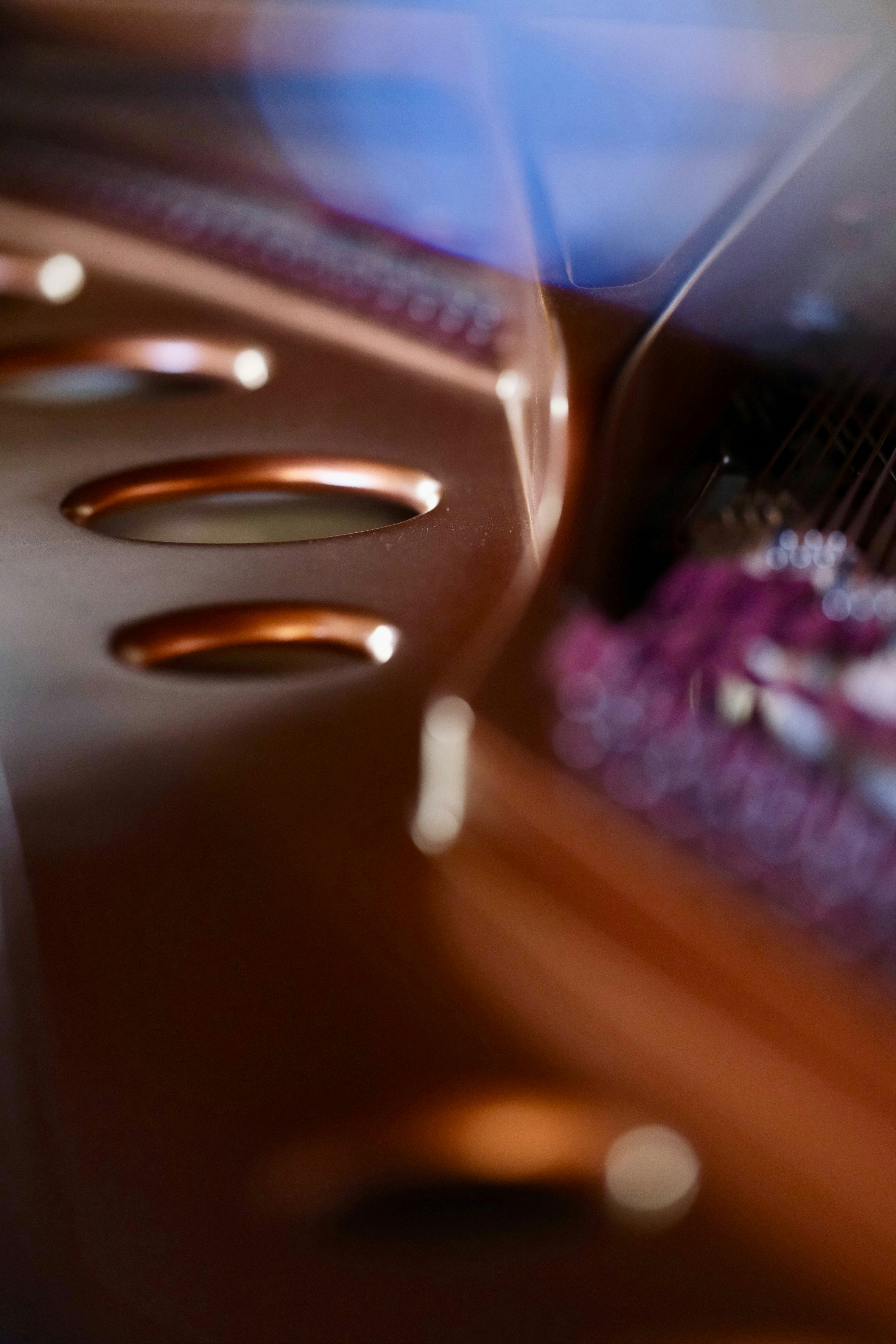 Copper Strings and Lumia Reflections