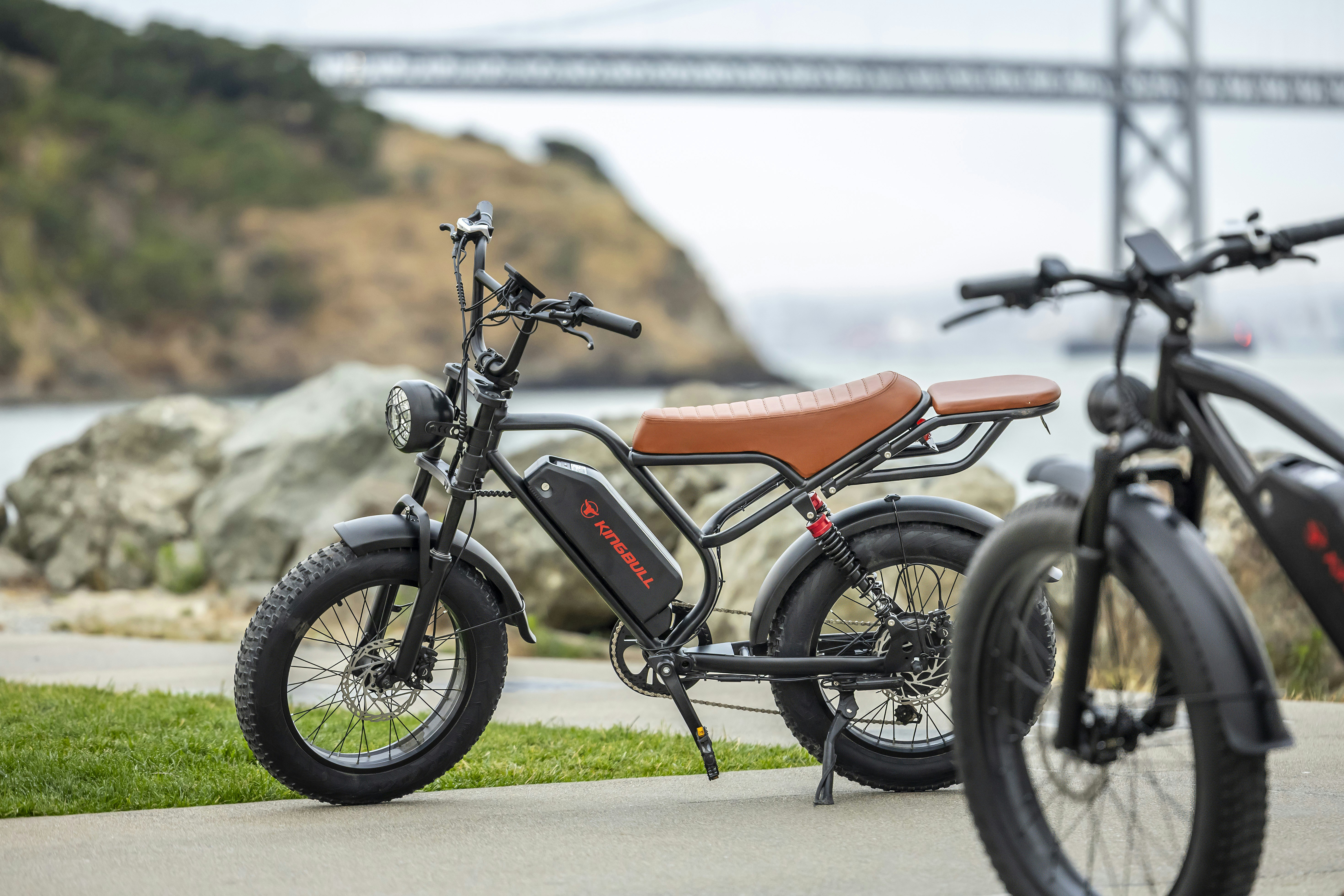 Electric Mellow: A Compact E-Bike by the Waterfront
