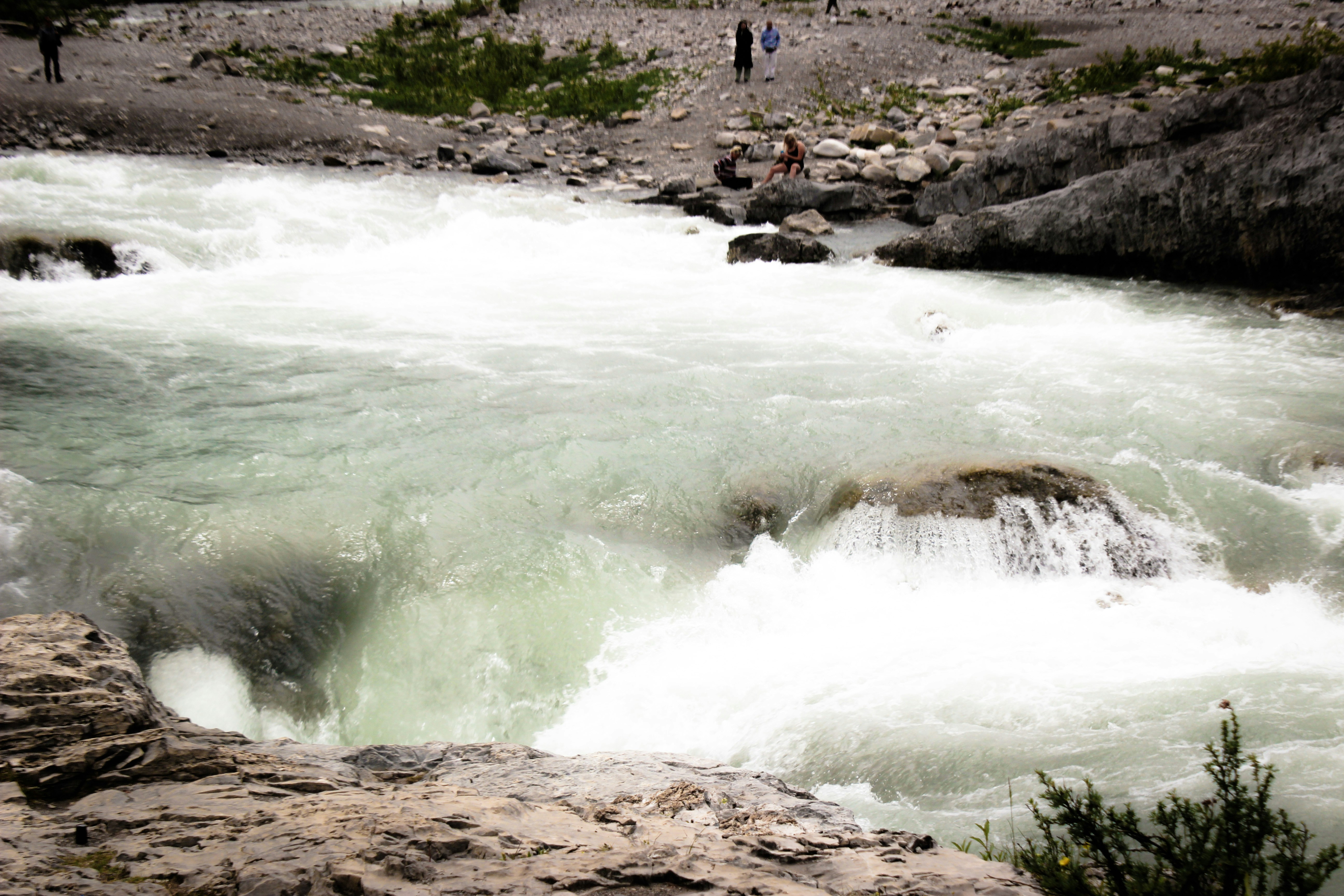 Rushing Confluence: A Fold of Mountain Whitewater