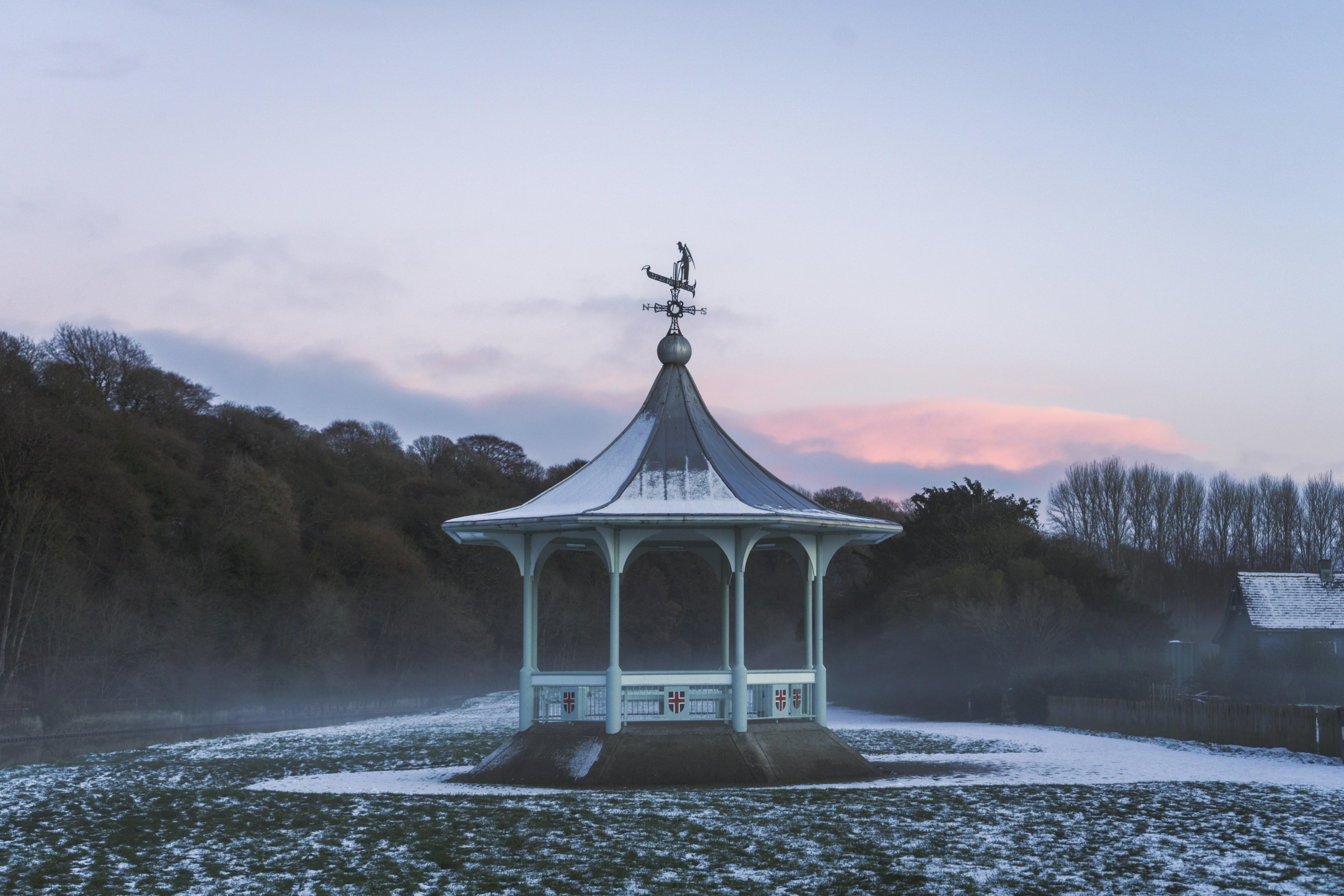 Dawn on the Island Pavilion