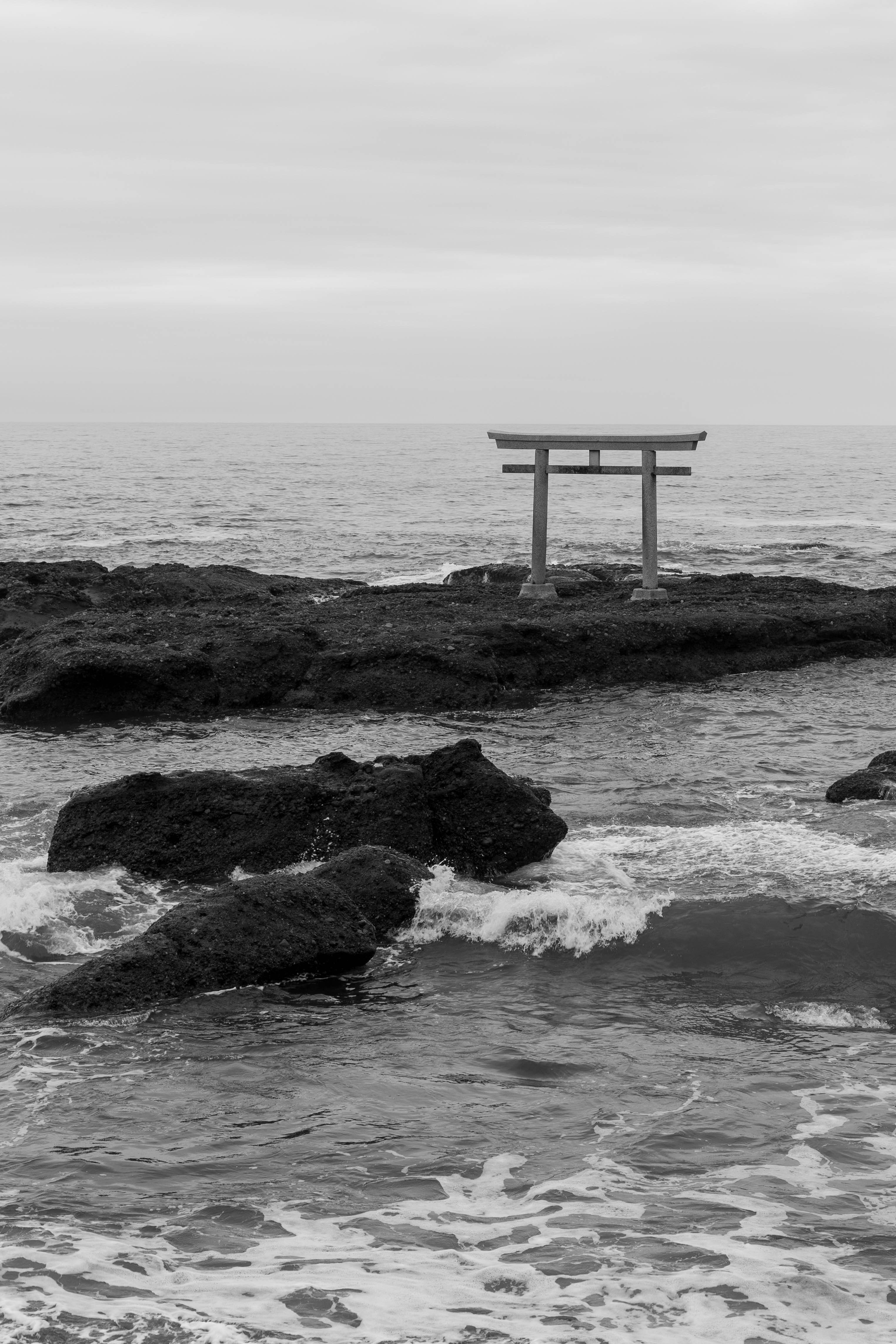 Quiet Promontory: A Torii by the Sea