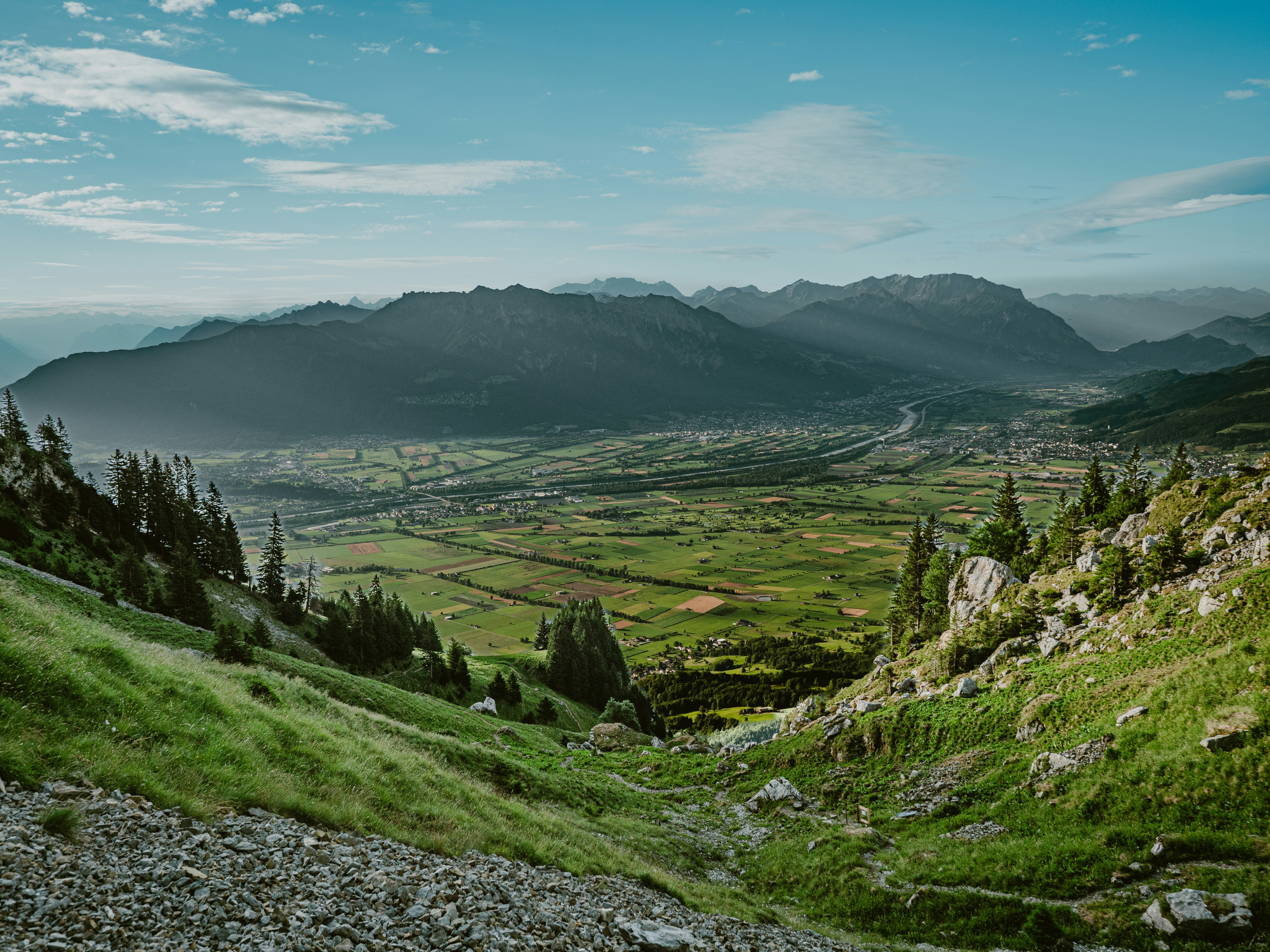 Valley Overlook from the Mountain Meadow