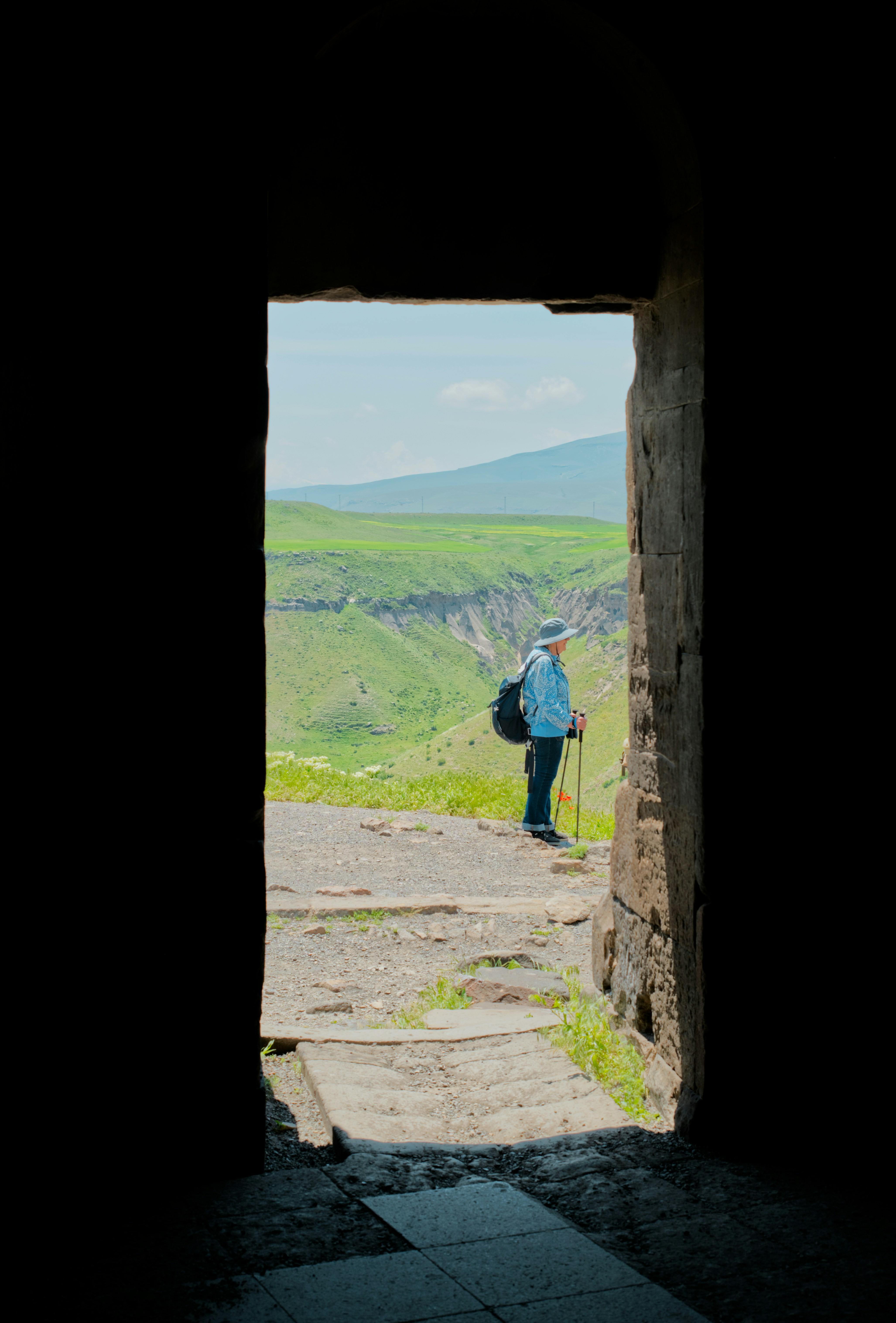 Through the Gate to the Green Vastness