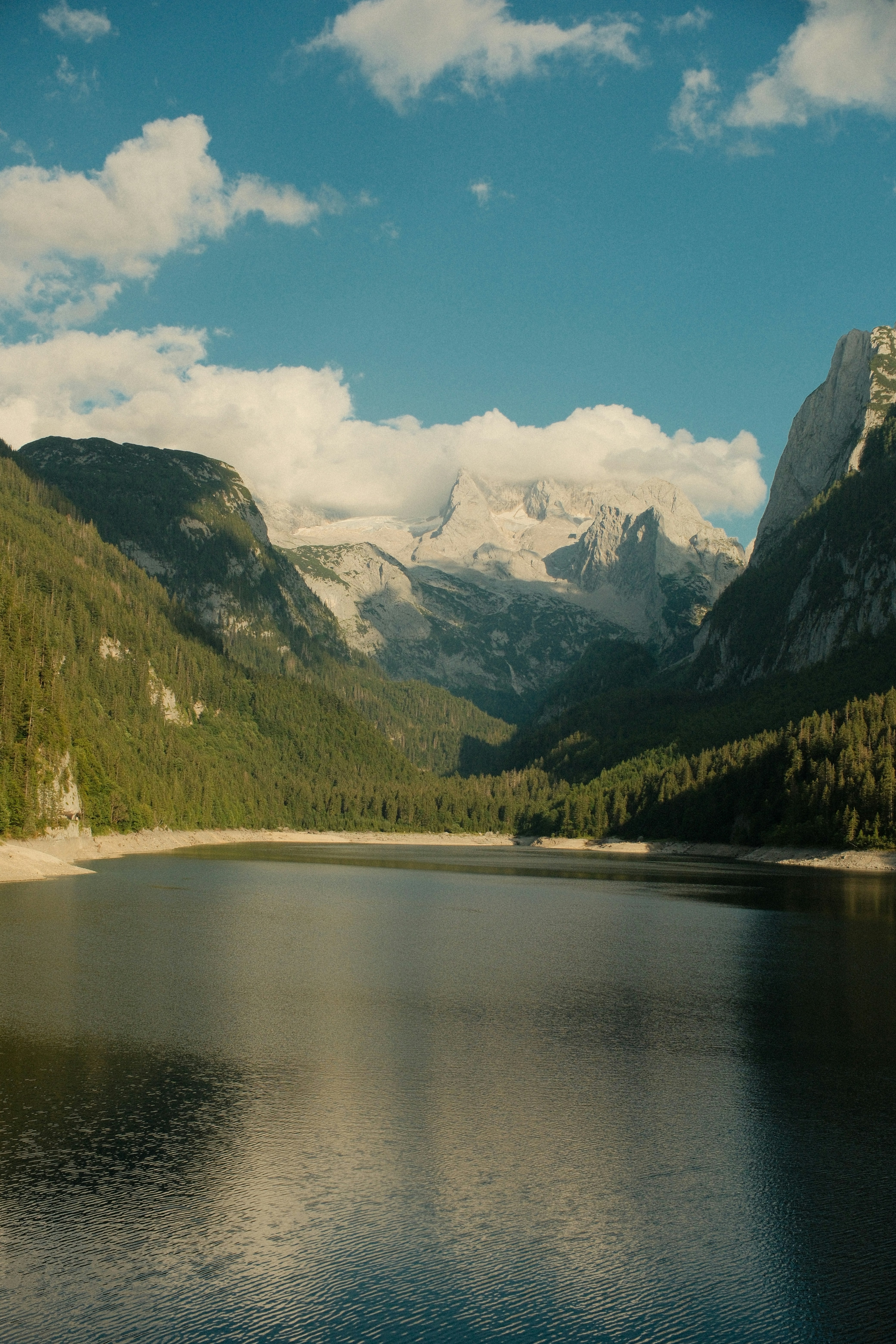 Glacial Peak Reflections over Dolomite-like Valley