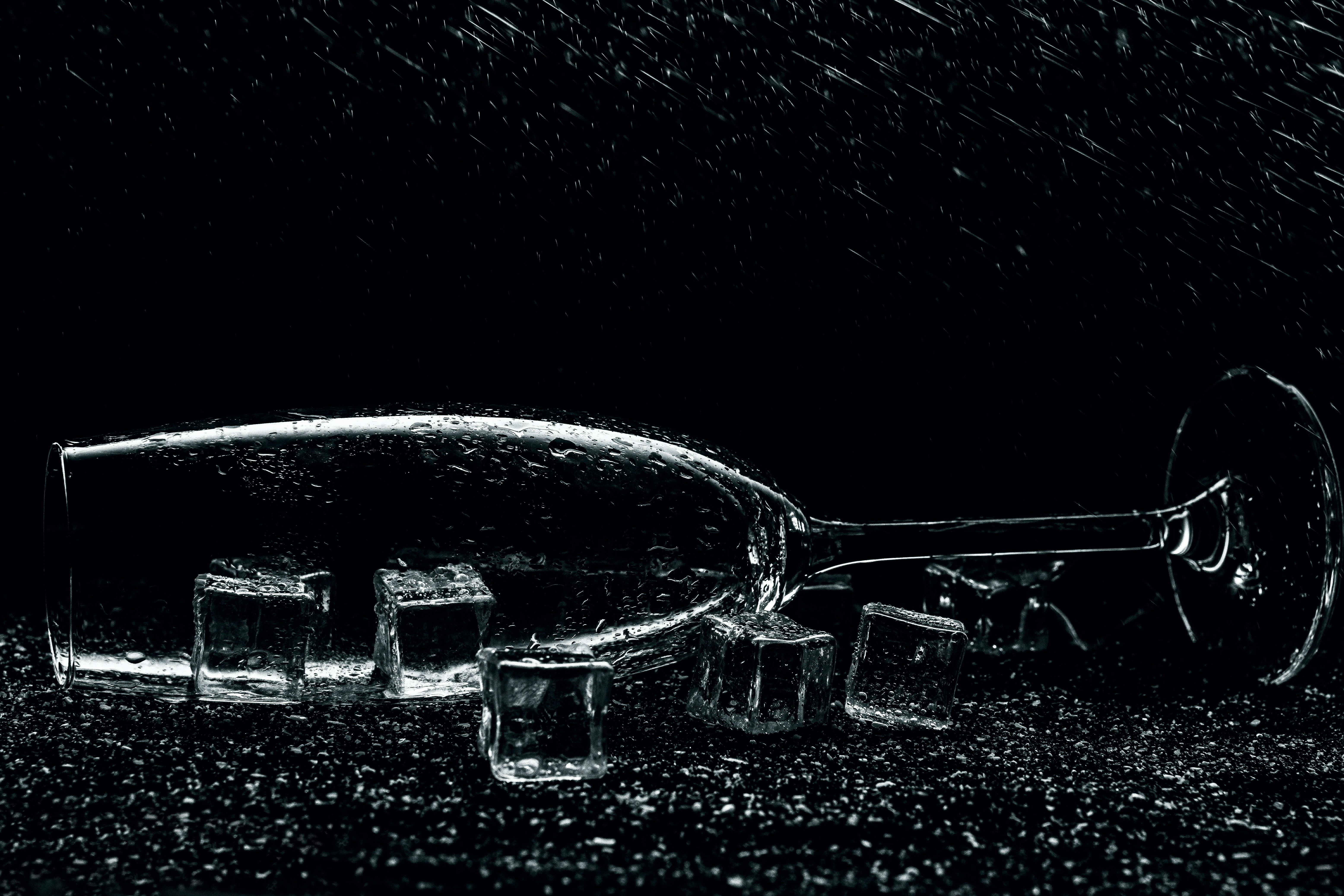 Crushed Glass After a Nightcap: A Glassbroken Scene in Mono
