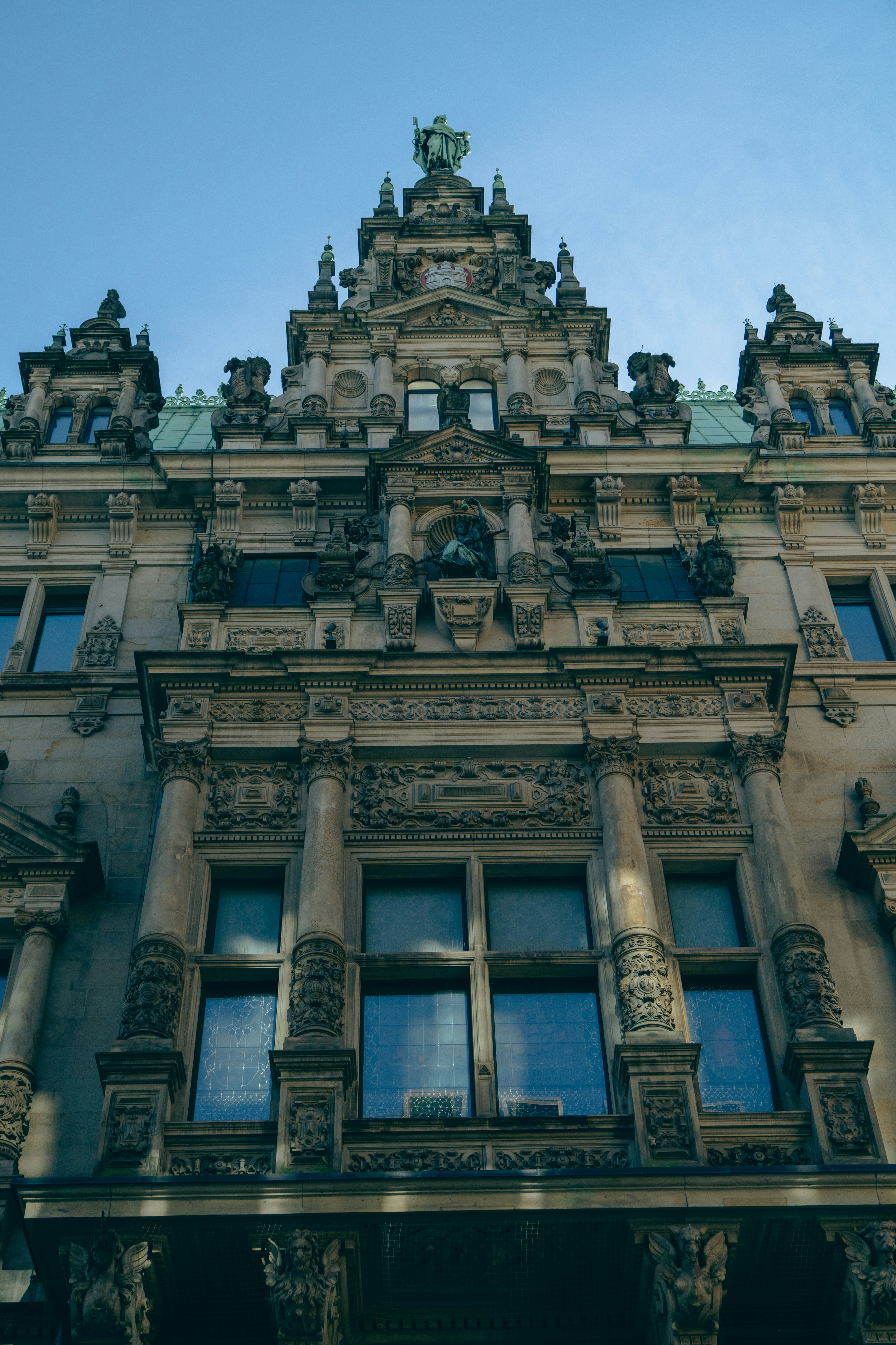 Ornate Facade Soaring Toward the Sky