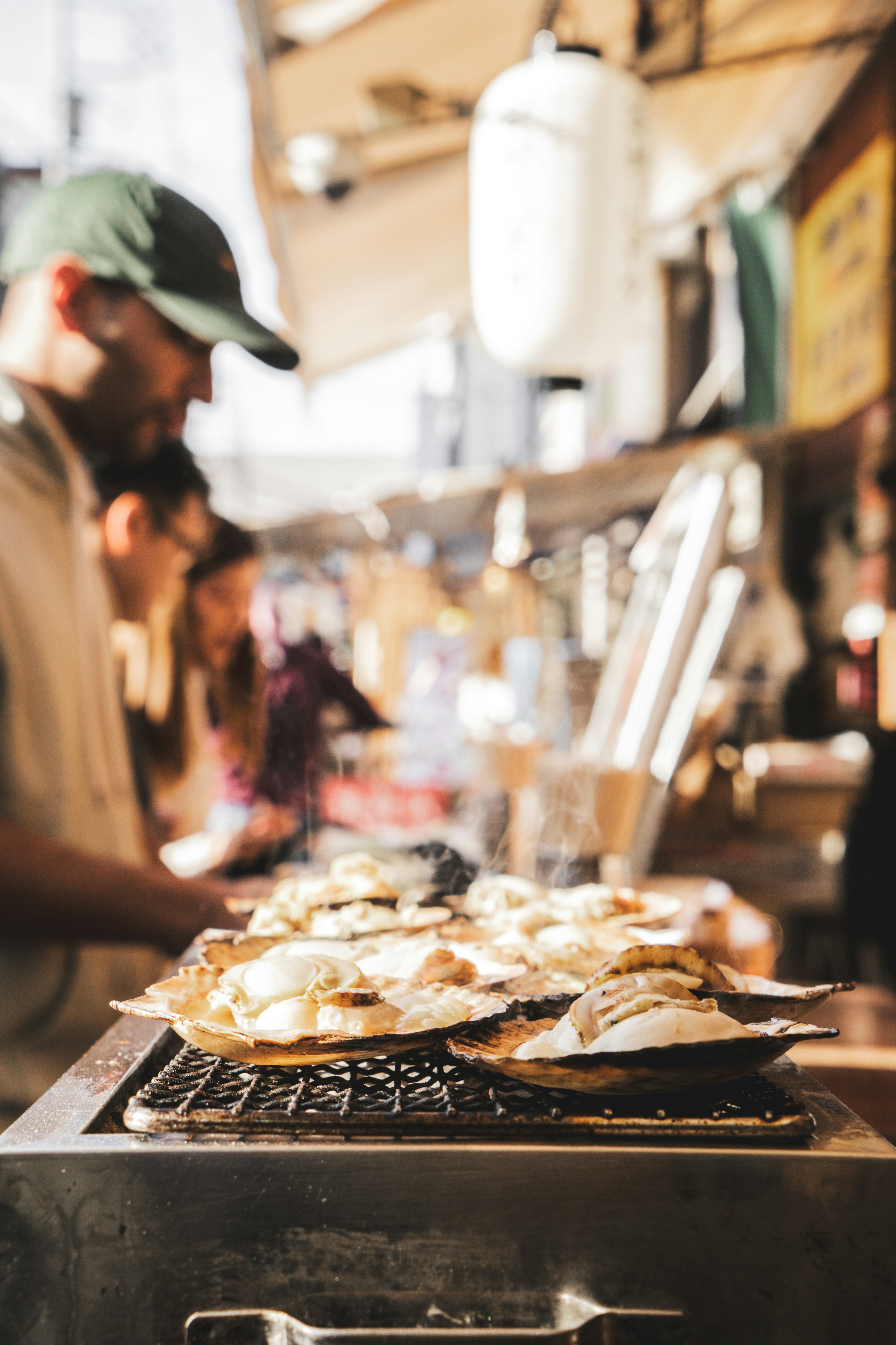 Steaming Treats on Market Grill