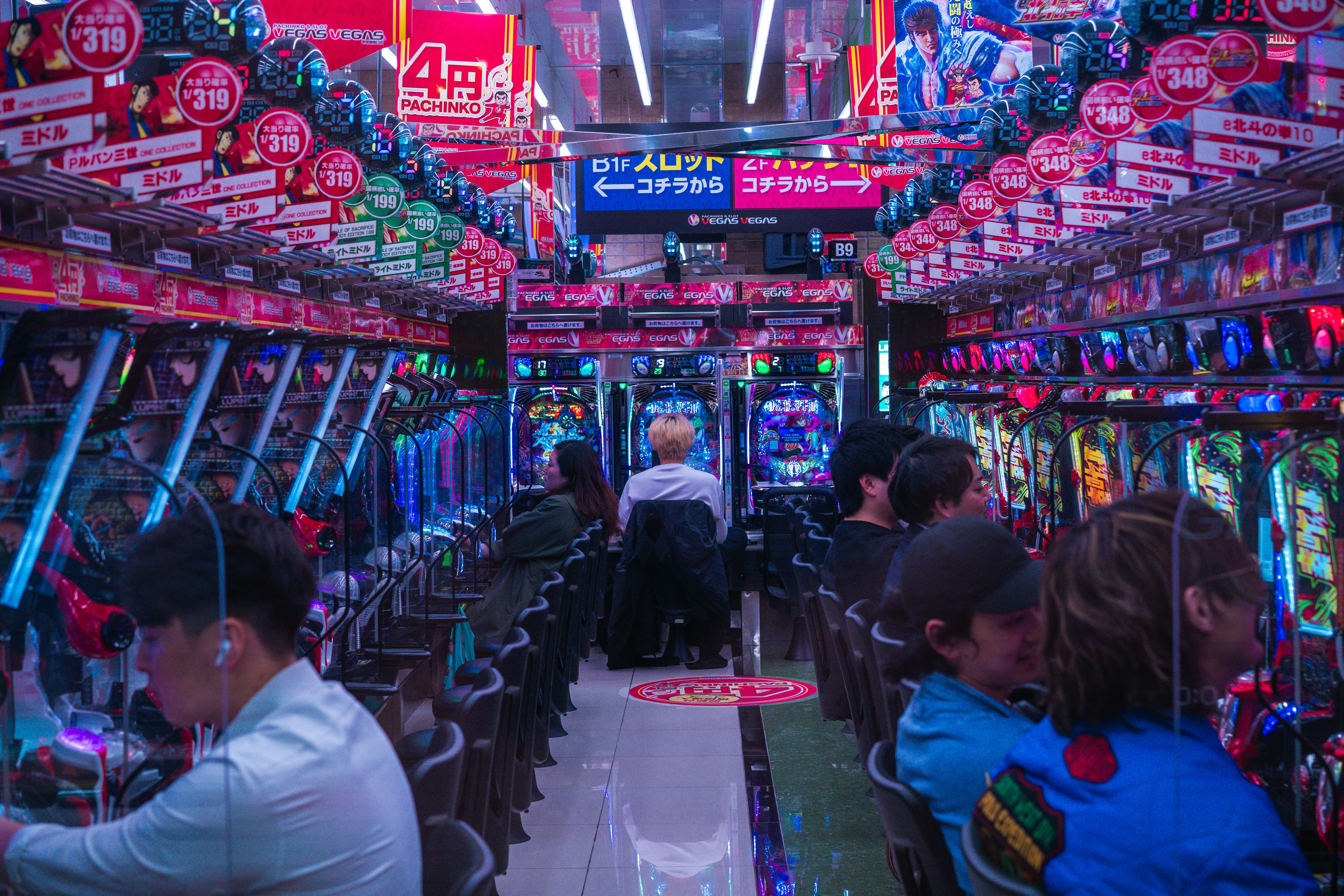 Neon Alley of Jackpot Lights: A Ride Through Pachinko Rows