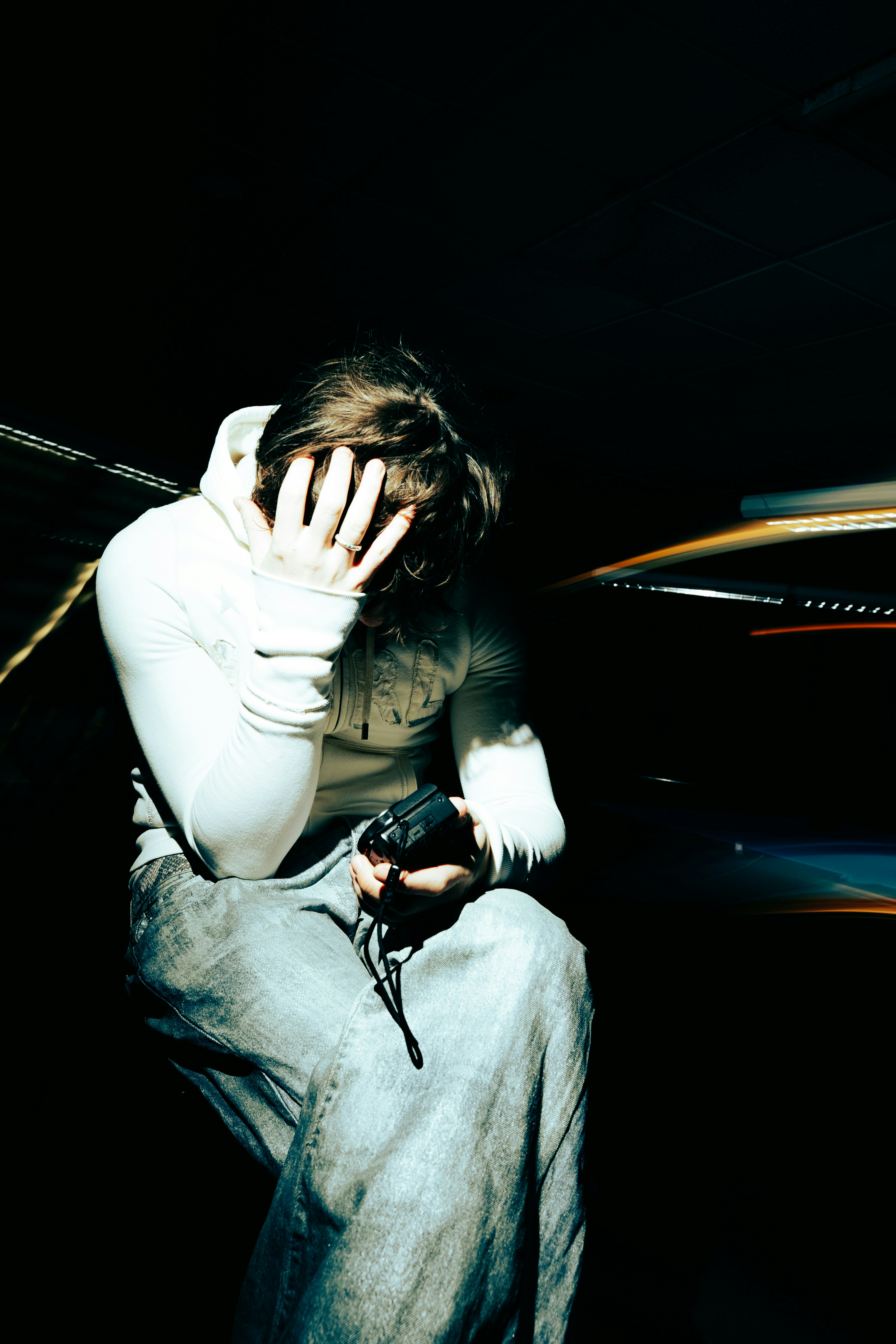 Fading Moment: A Quiet Blur of Stopped Time