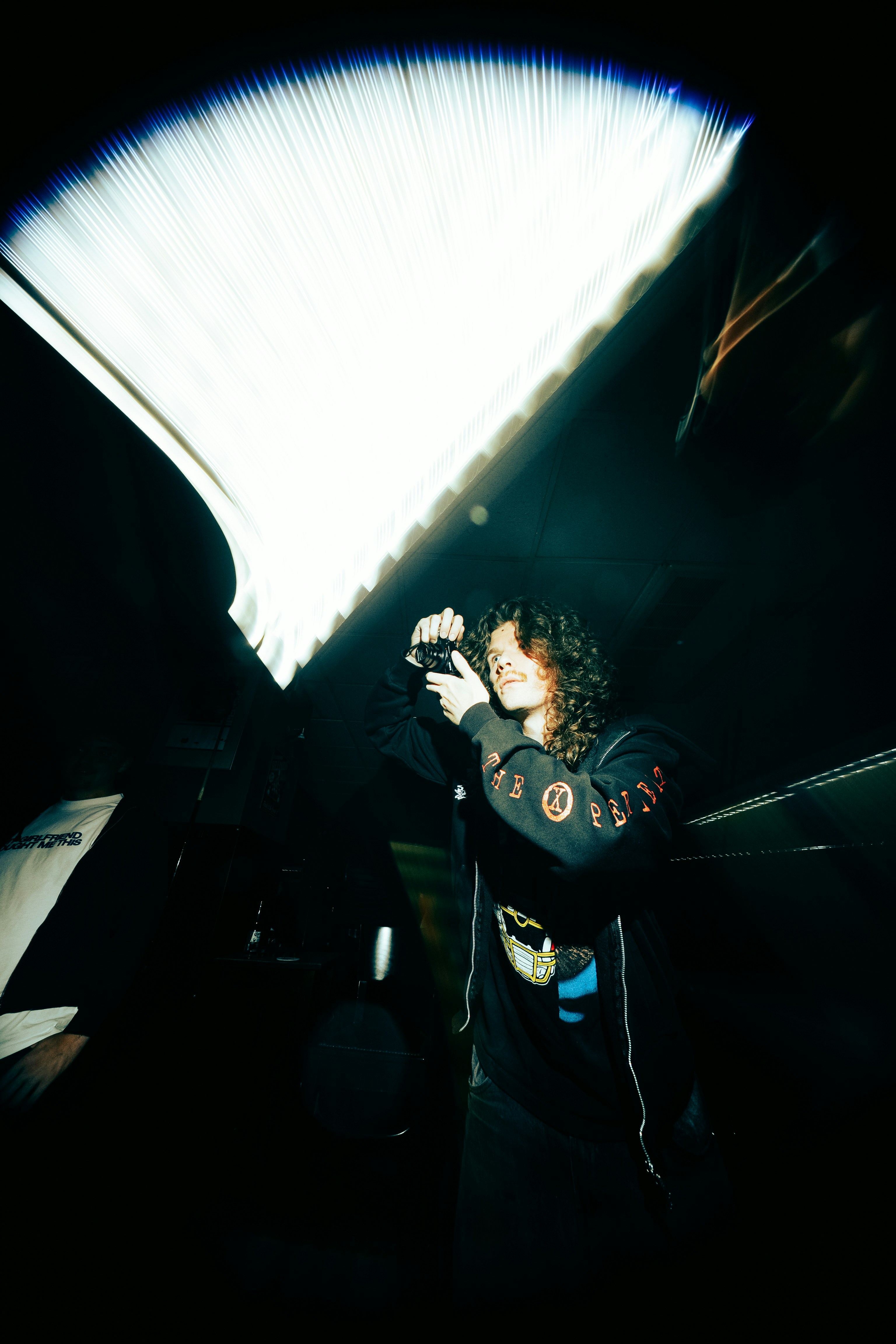 Midnight Runner: A Photographer Catches Motion and Light in a Neon Night
