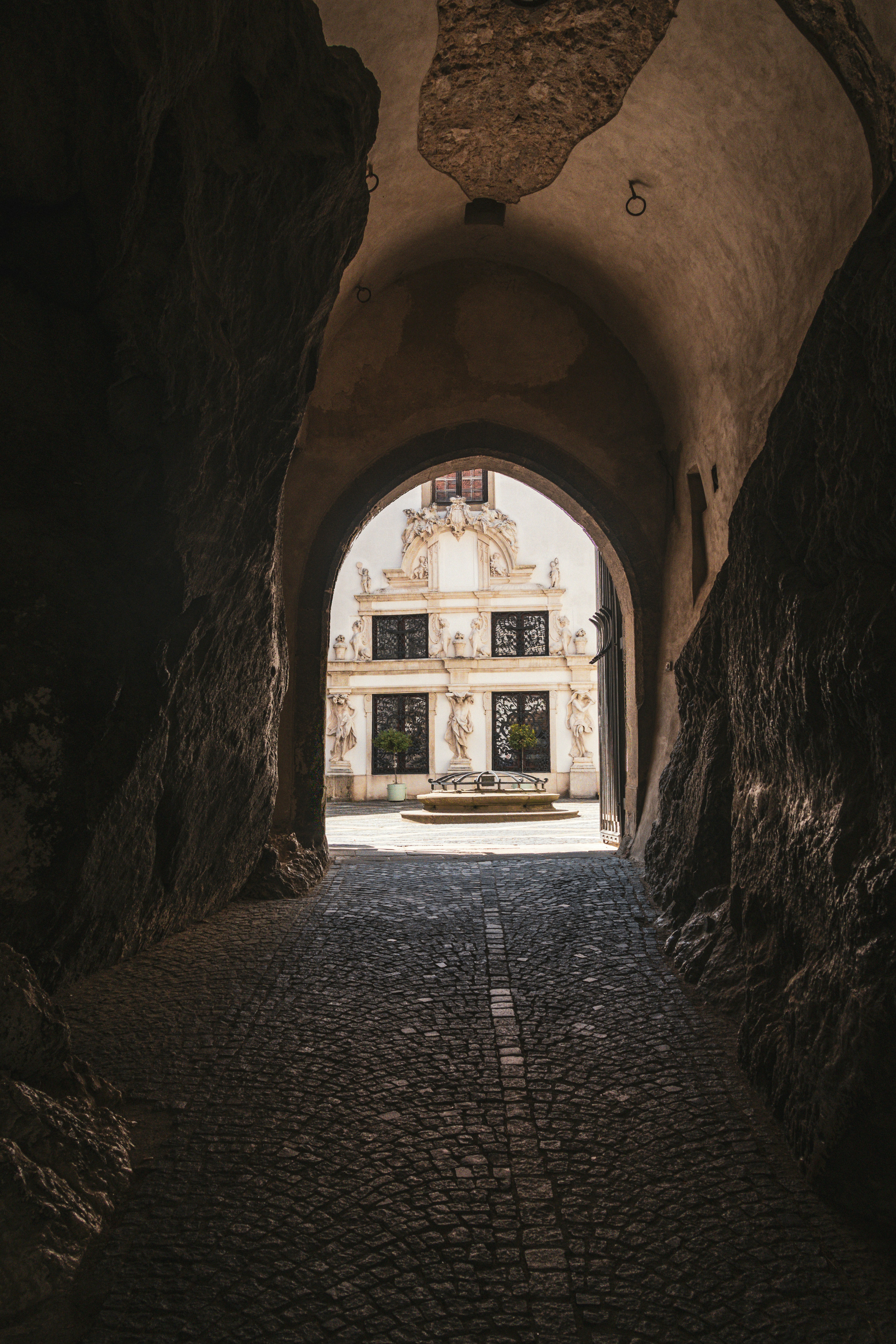 Through the Cave Portal to the Sunlit Square