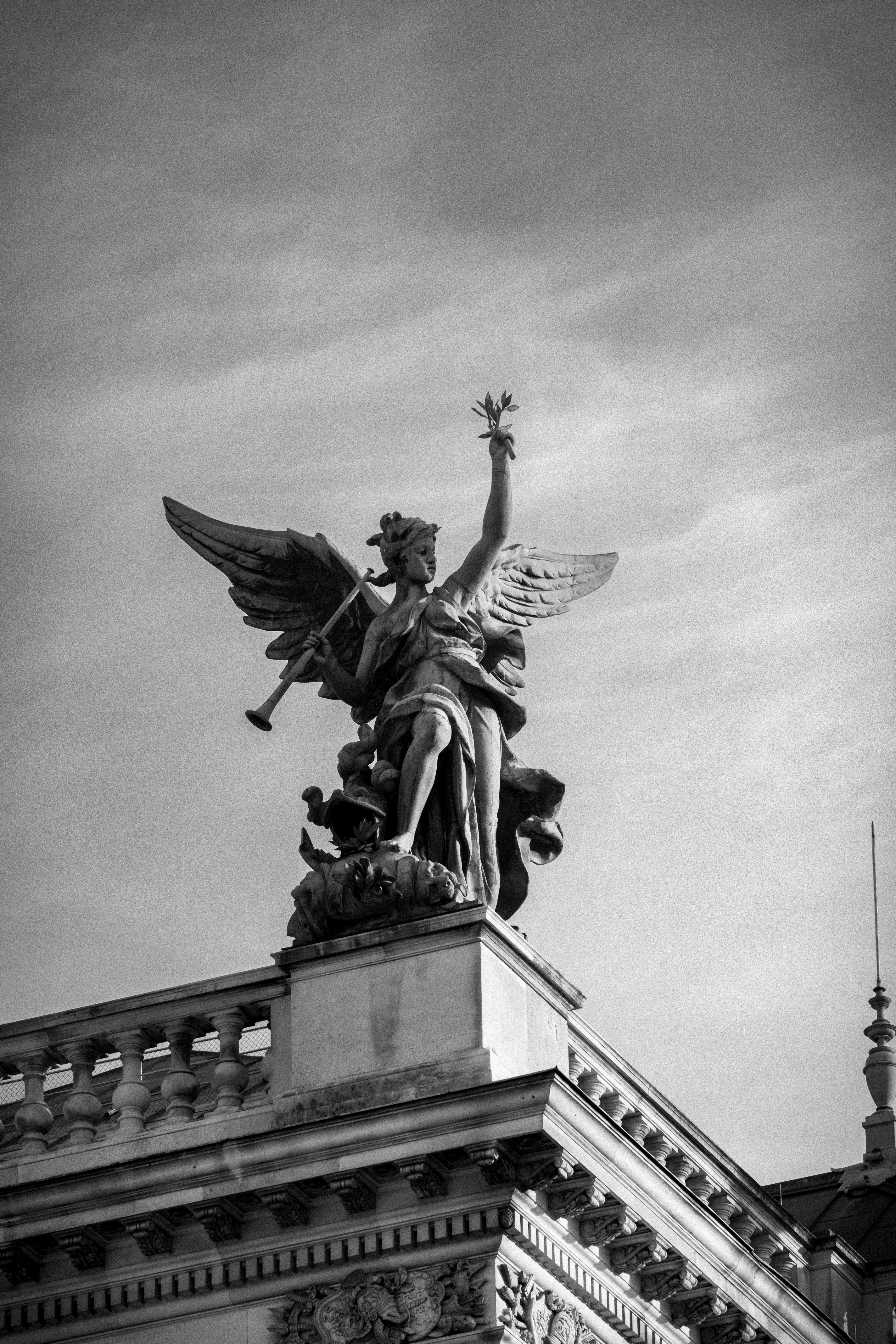 Winged Victory Over the Corner Pediment