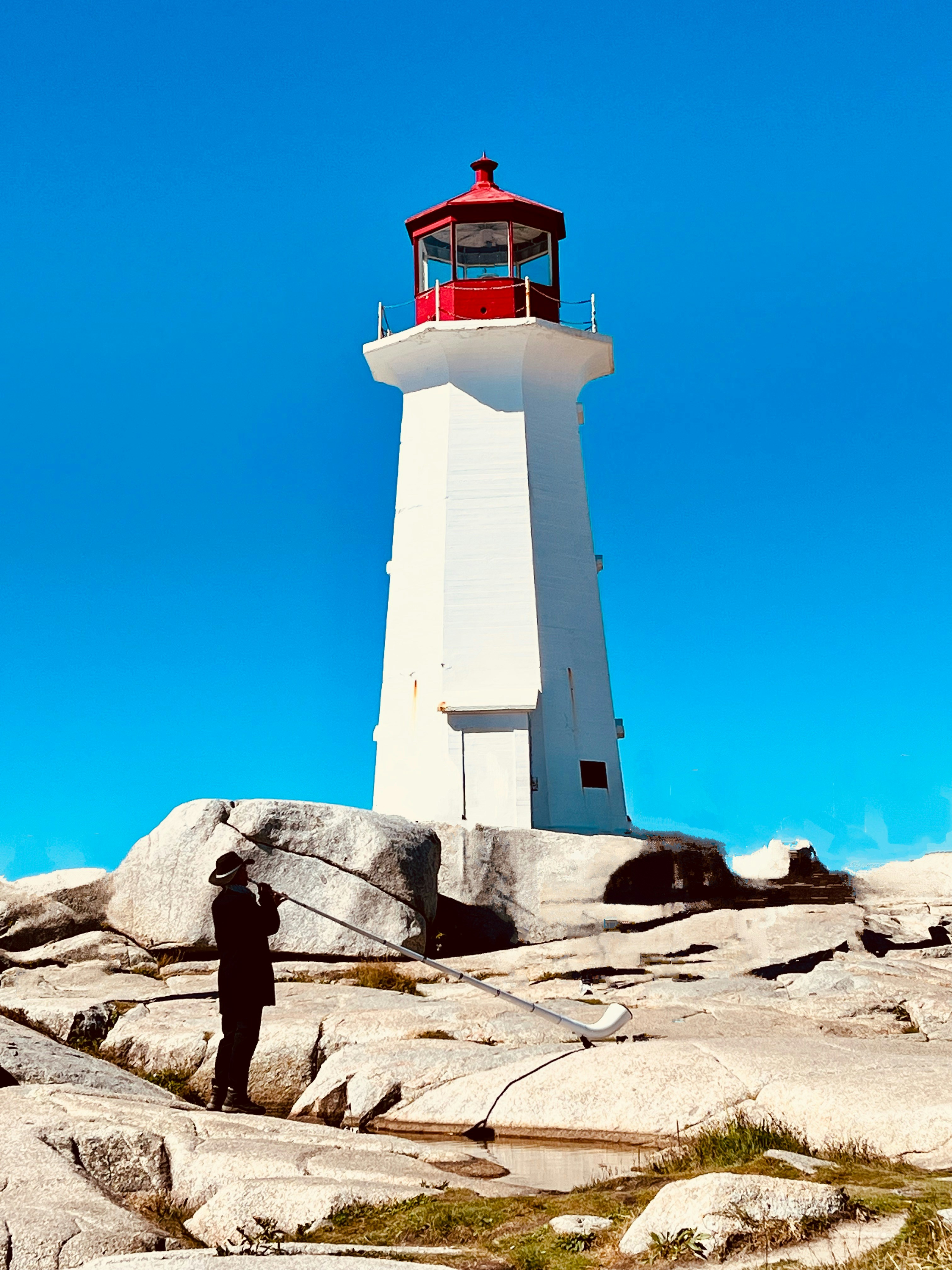 Lighthouse Vigil on Granite Ground