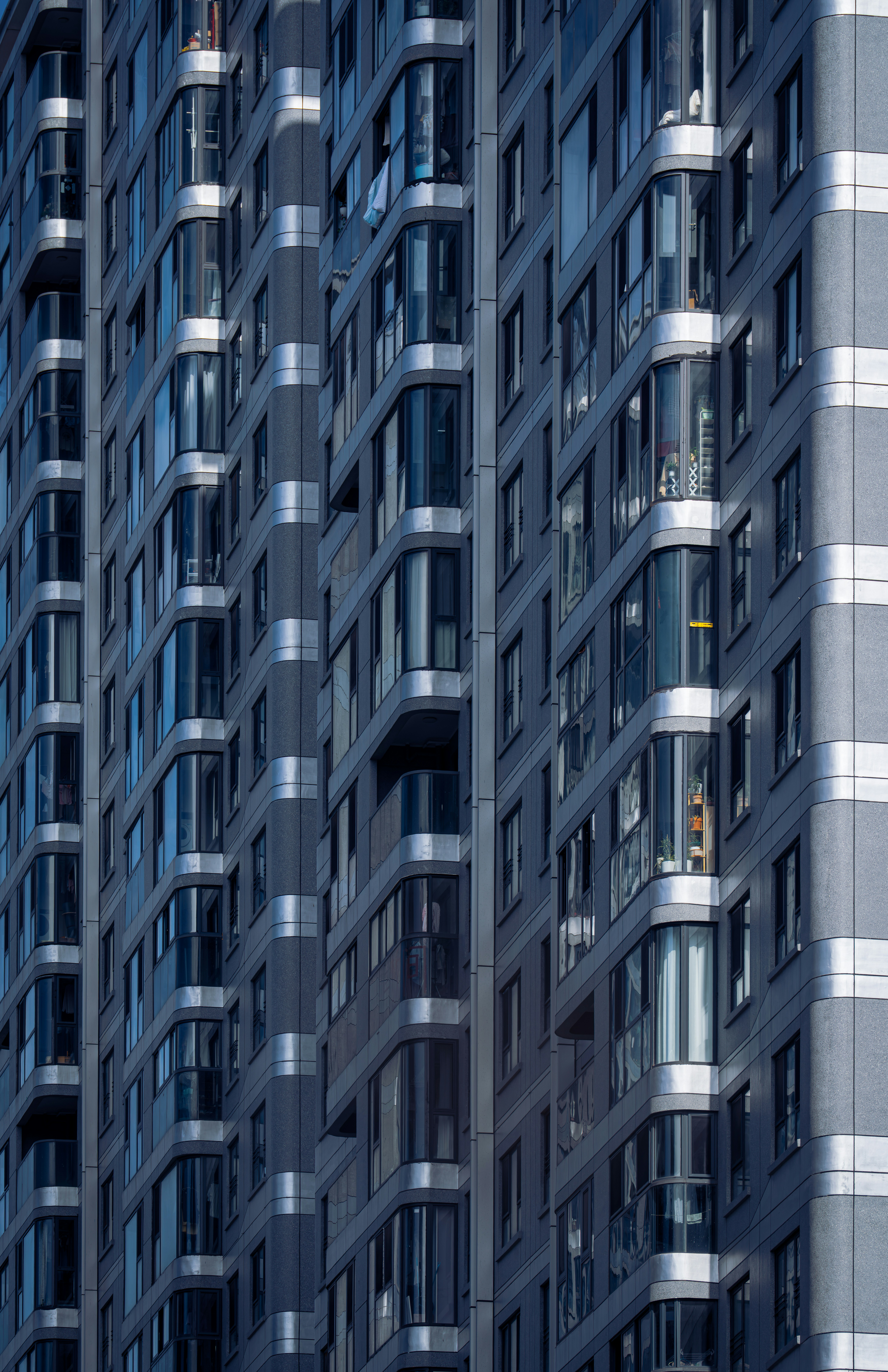 Vertical Grid: A Symphonic Dance of Facades