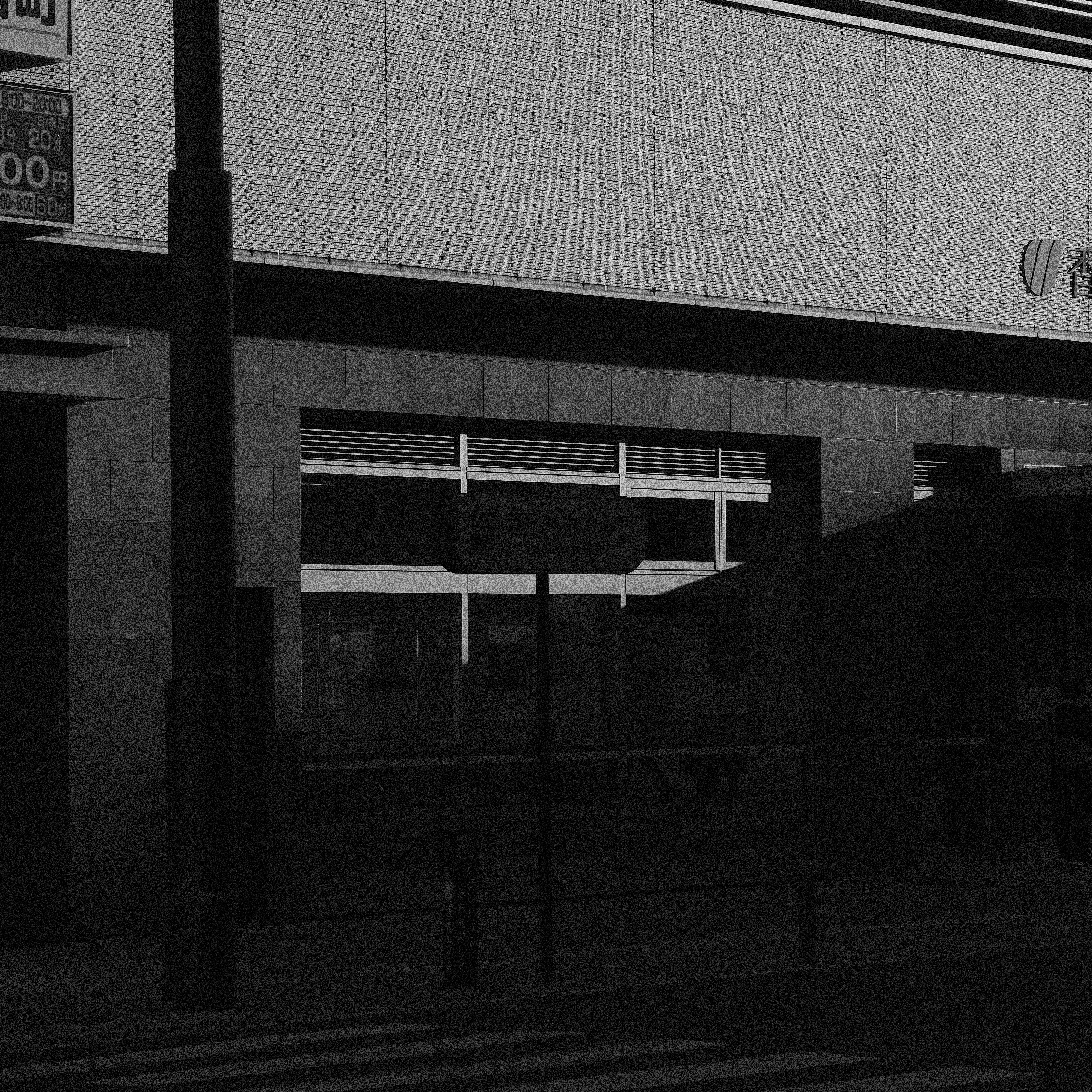 Urban Silence: Facade and Portal in Monochrome