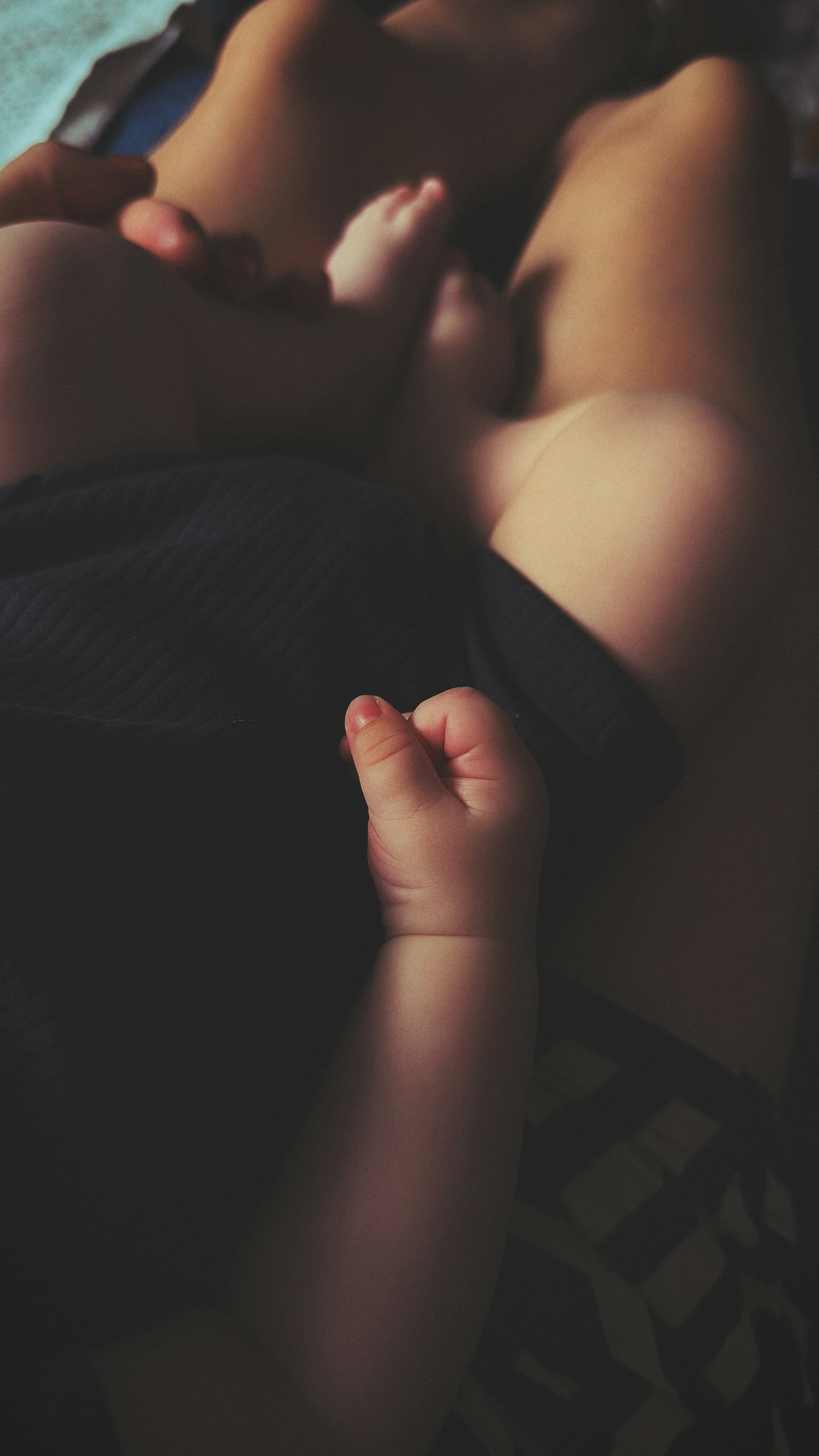 Cradle of Quiet: A Tender Moment in Soft Light