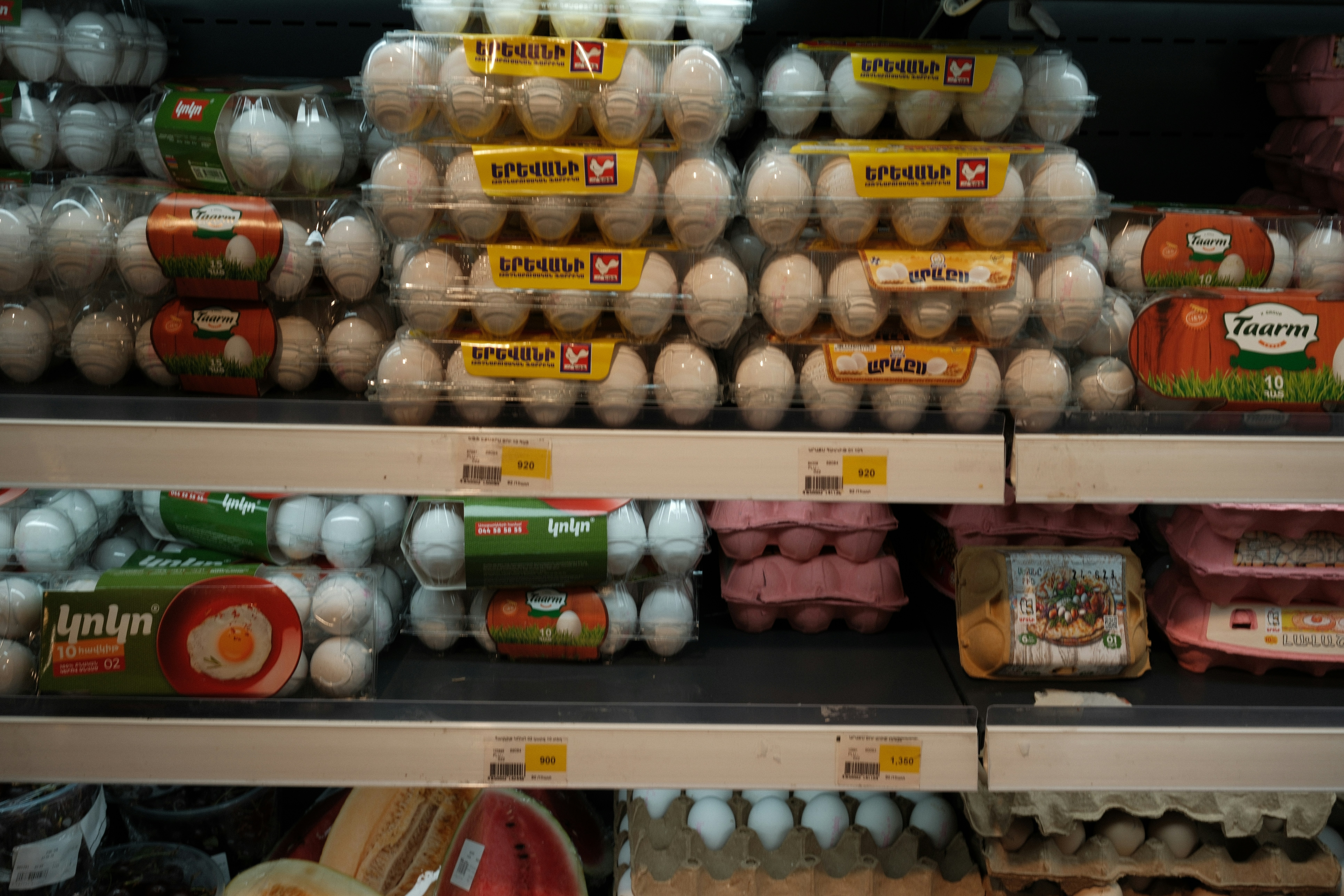 Egg Carousel: A Spectrum of Freshness on the Aisle