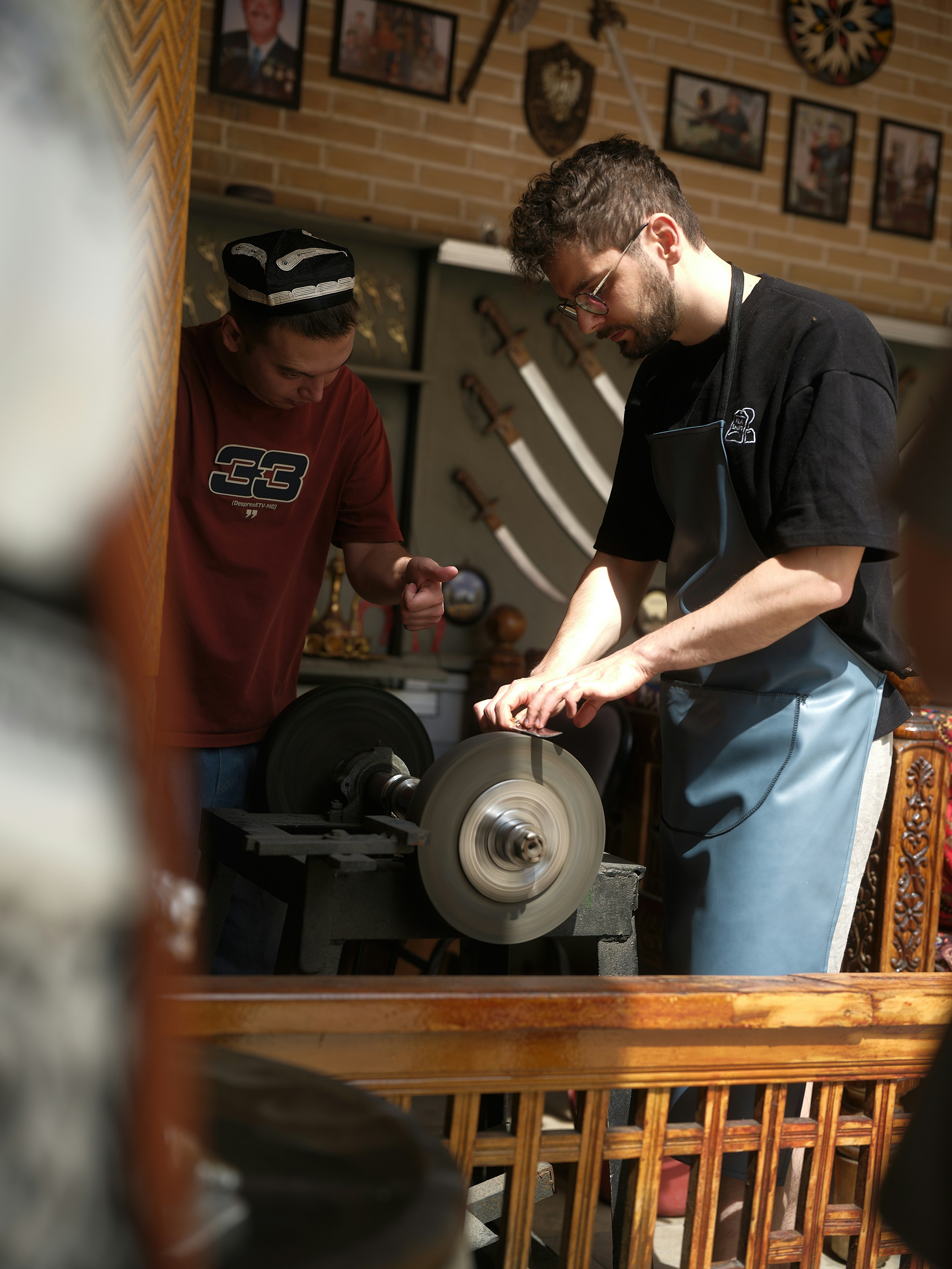 Hands in Motion: Precision and Craft in a Polished Workshop