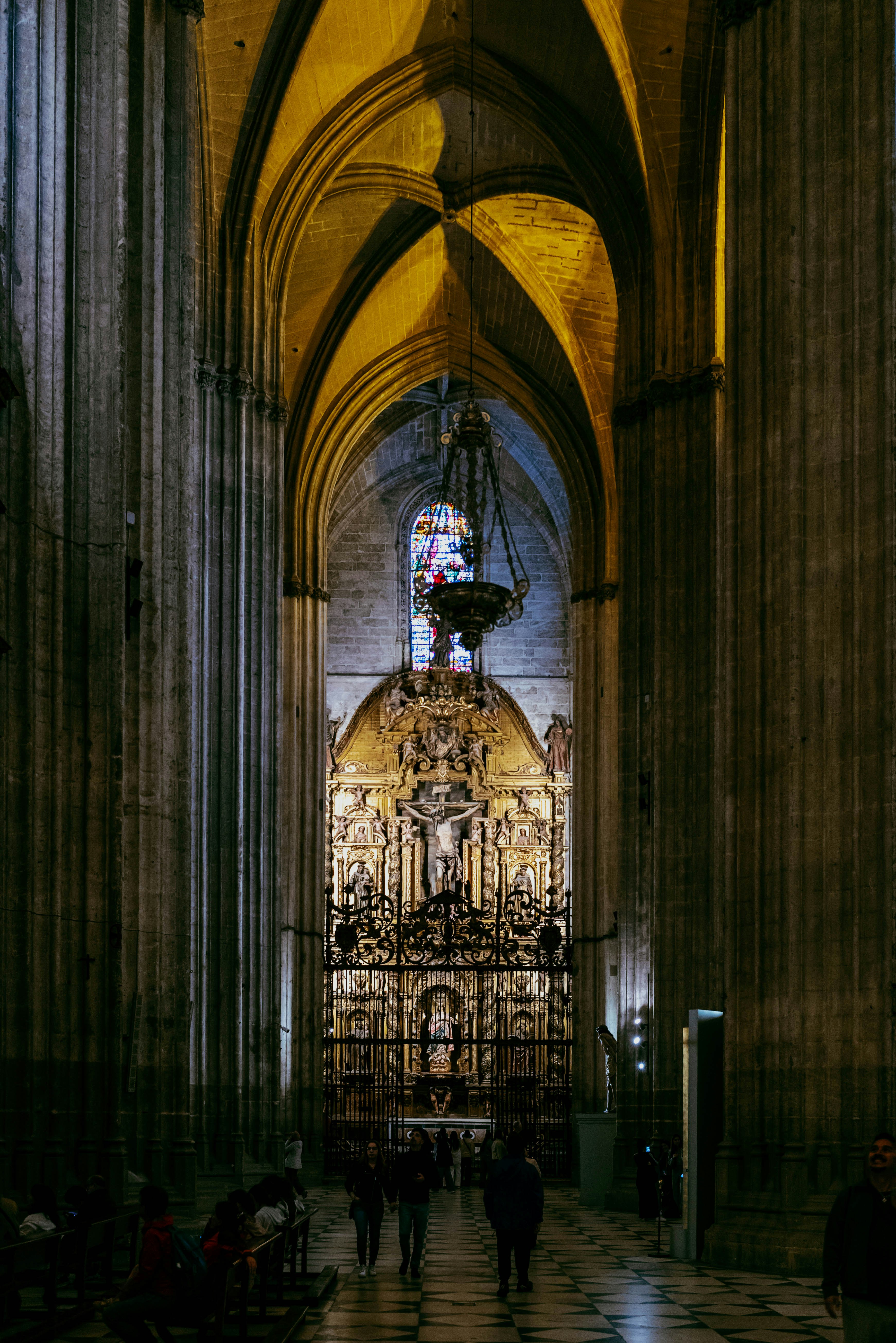 Gothic Nave to the Sacred Altar: Light Through Stone