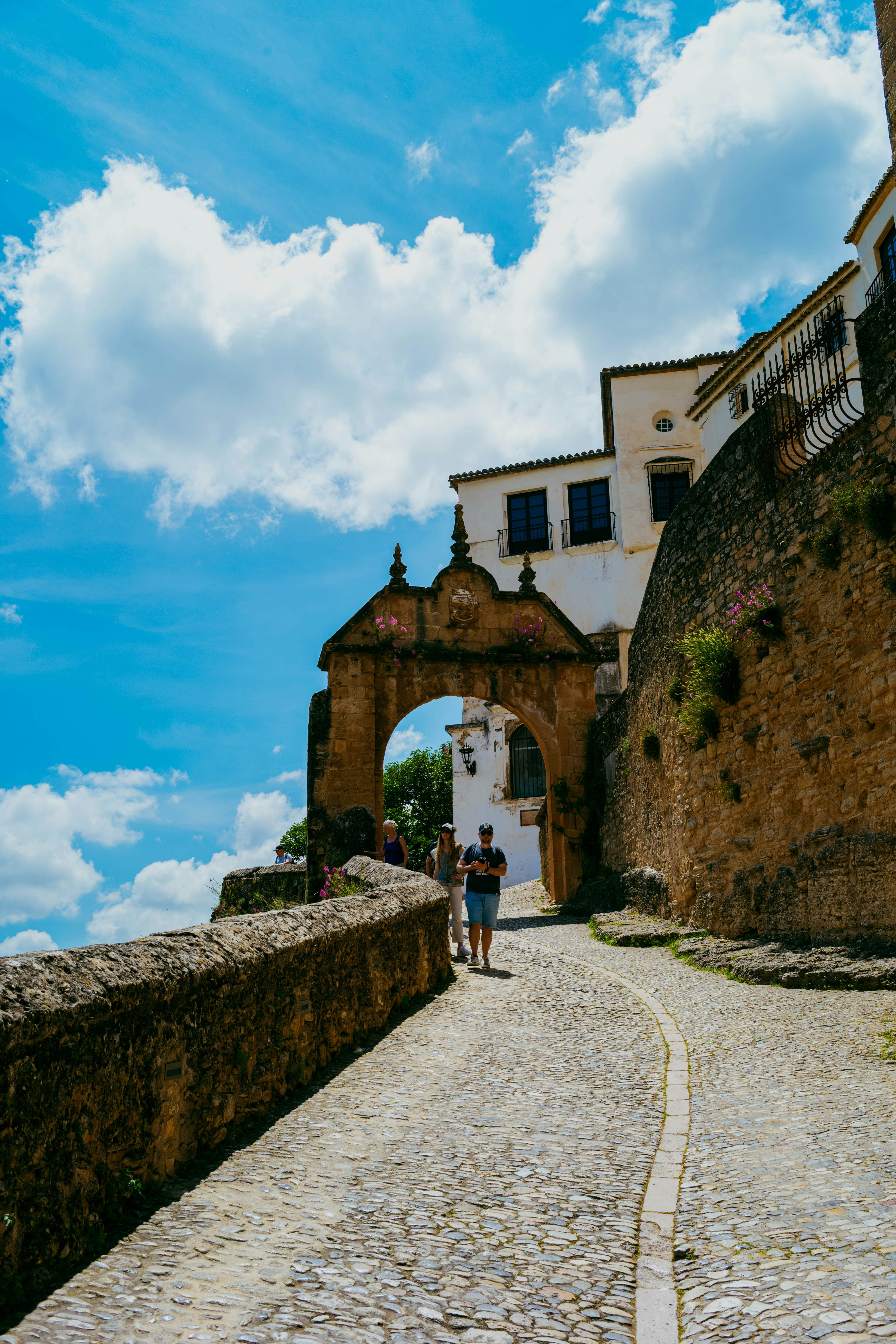 Gateway to the sunlit old town