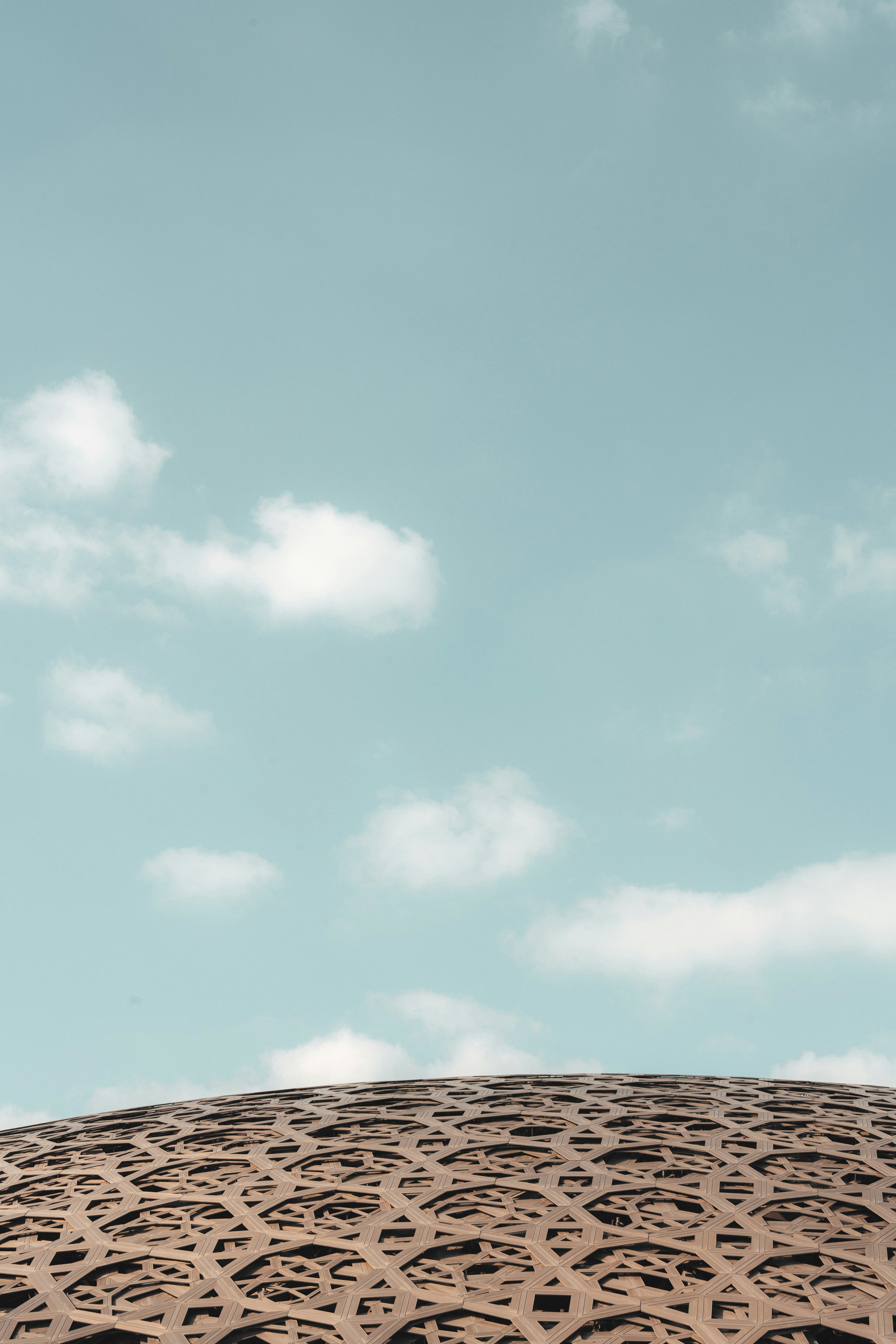 Architectural Lace: The Silhouette Beneath an Endless Sky