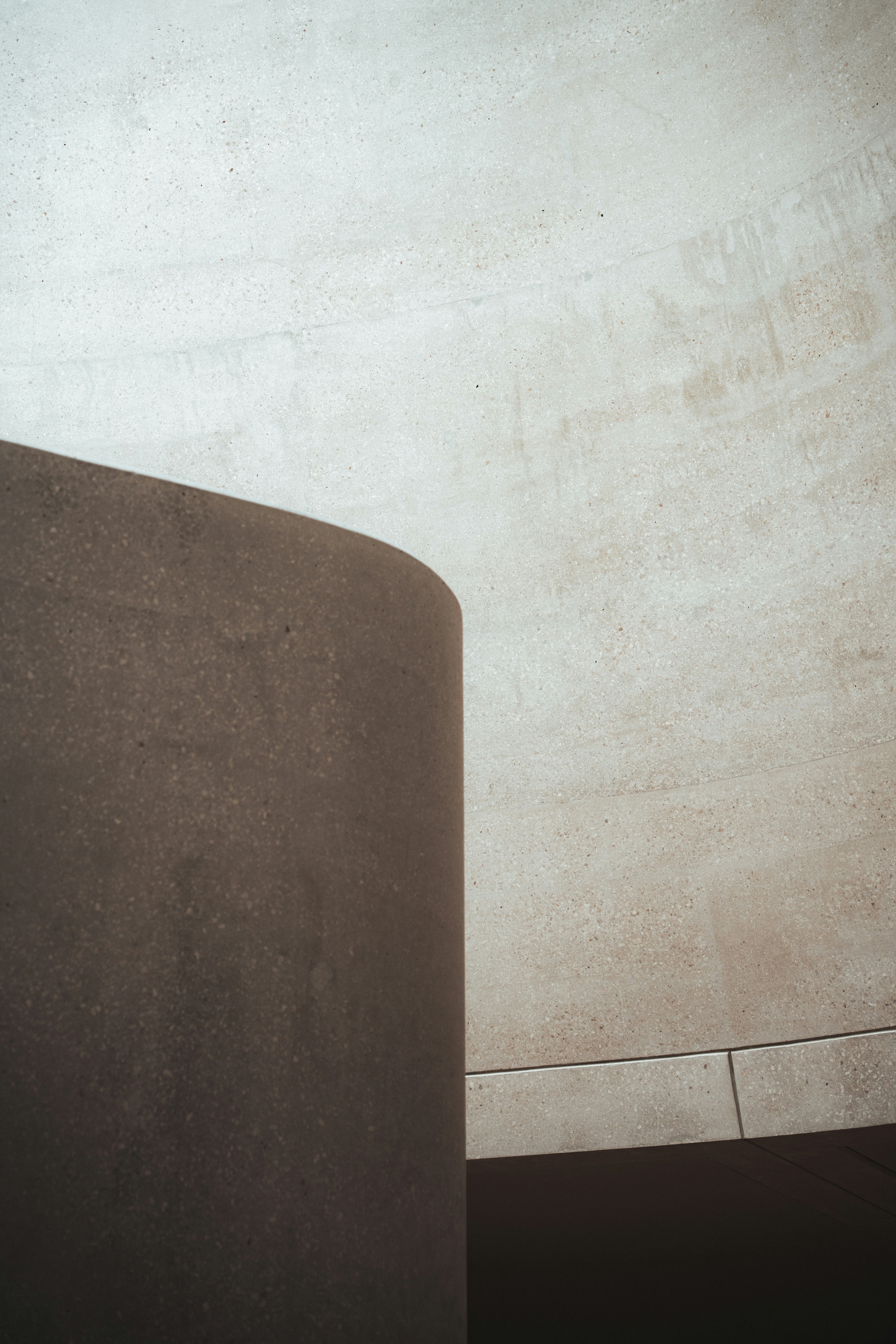Concrete Curve: A Quiet Corner of Urban Minimalism