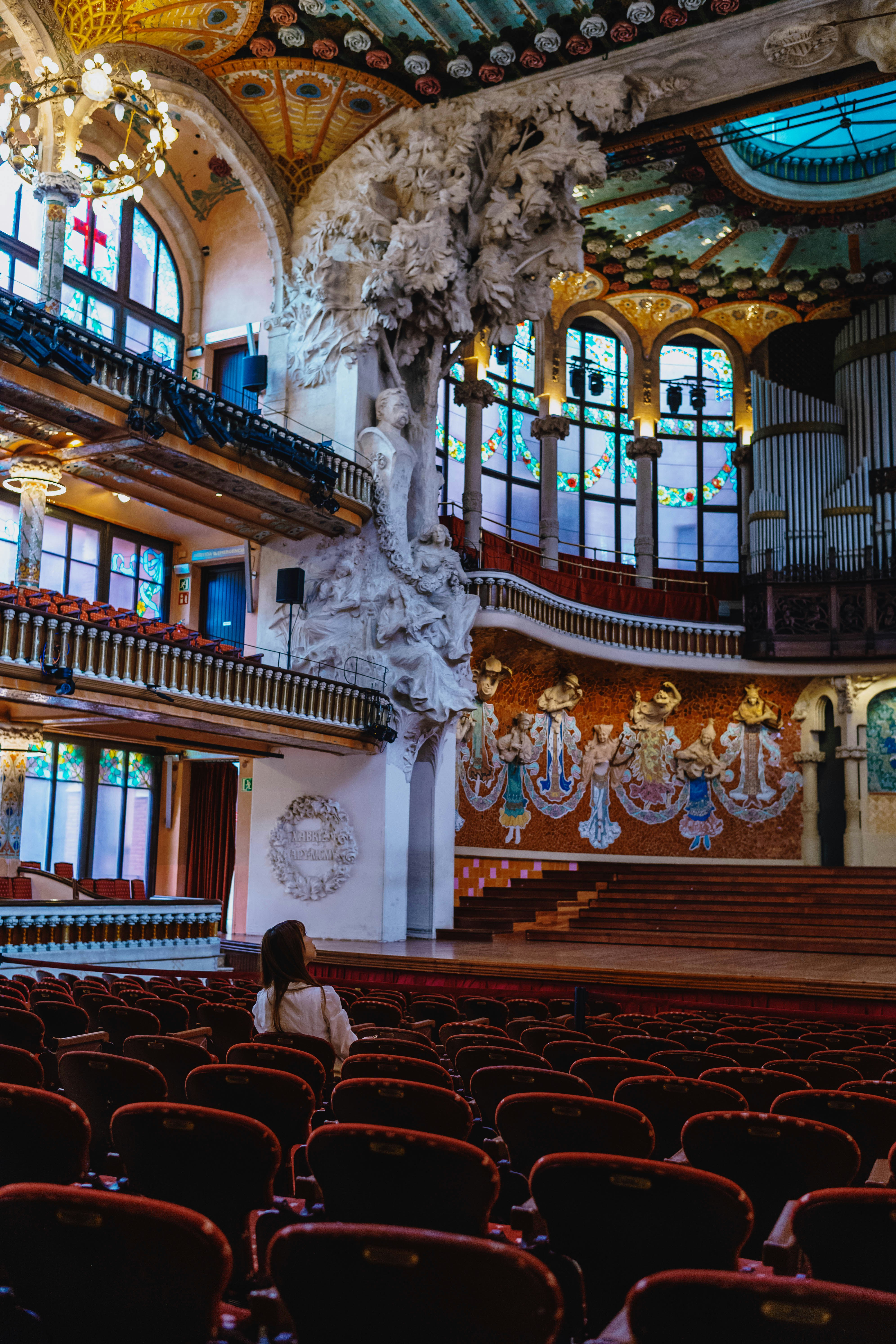Whispering Verve Inside a Colorful Opera House