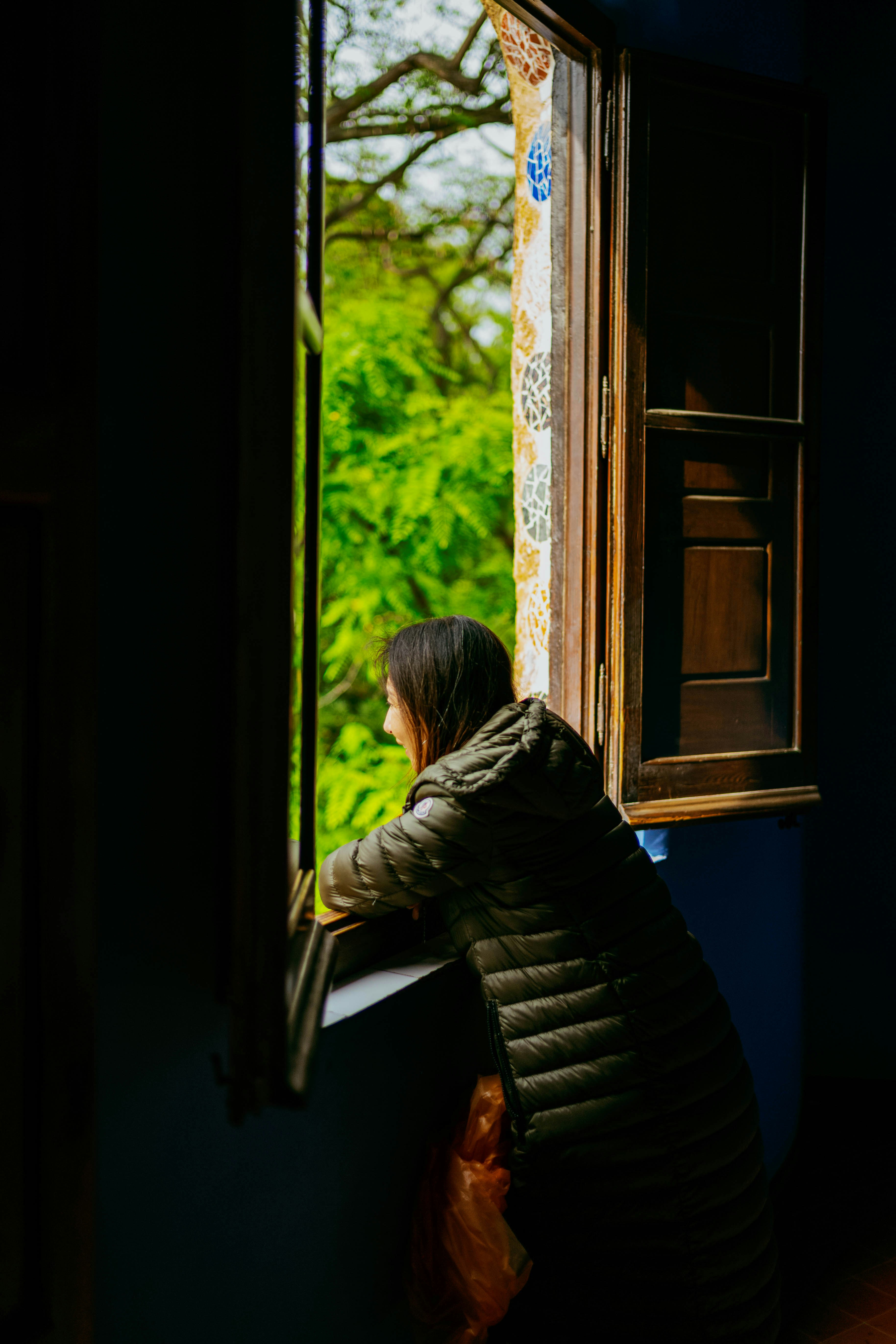 Window to Green: A Quiet Gaze from the Indoor Window
