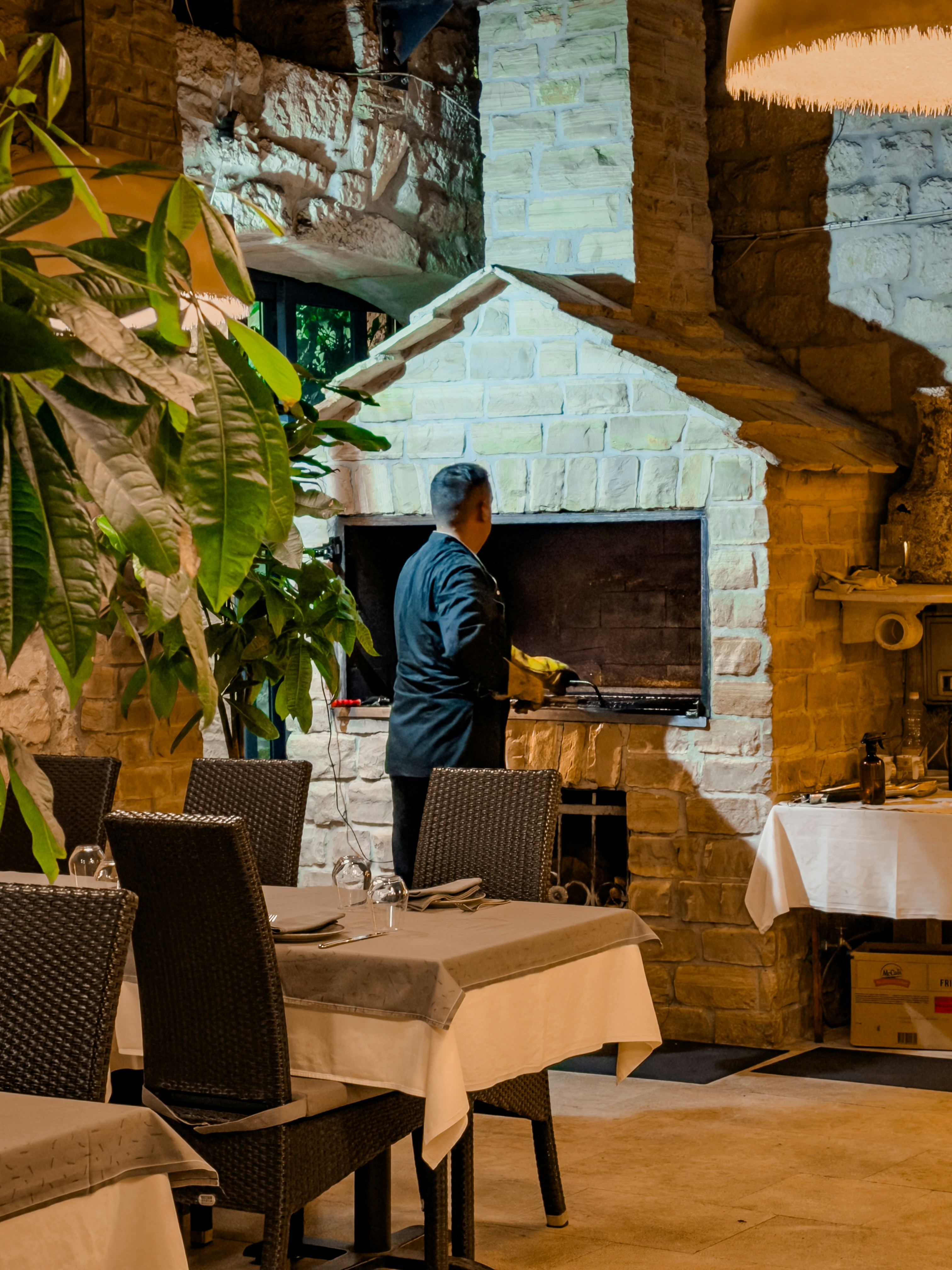 Chef at the Grill: Evening Waste Not, a Stone Kitchen